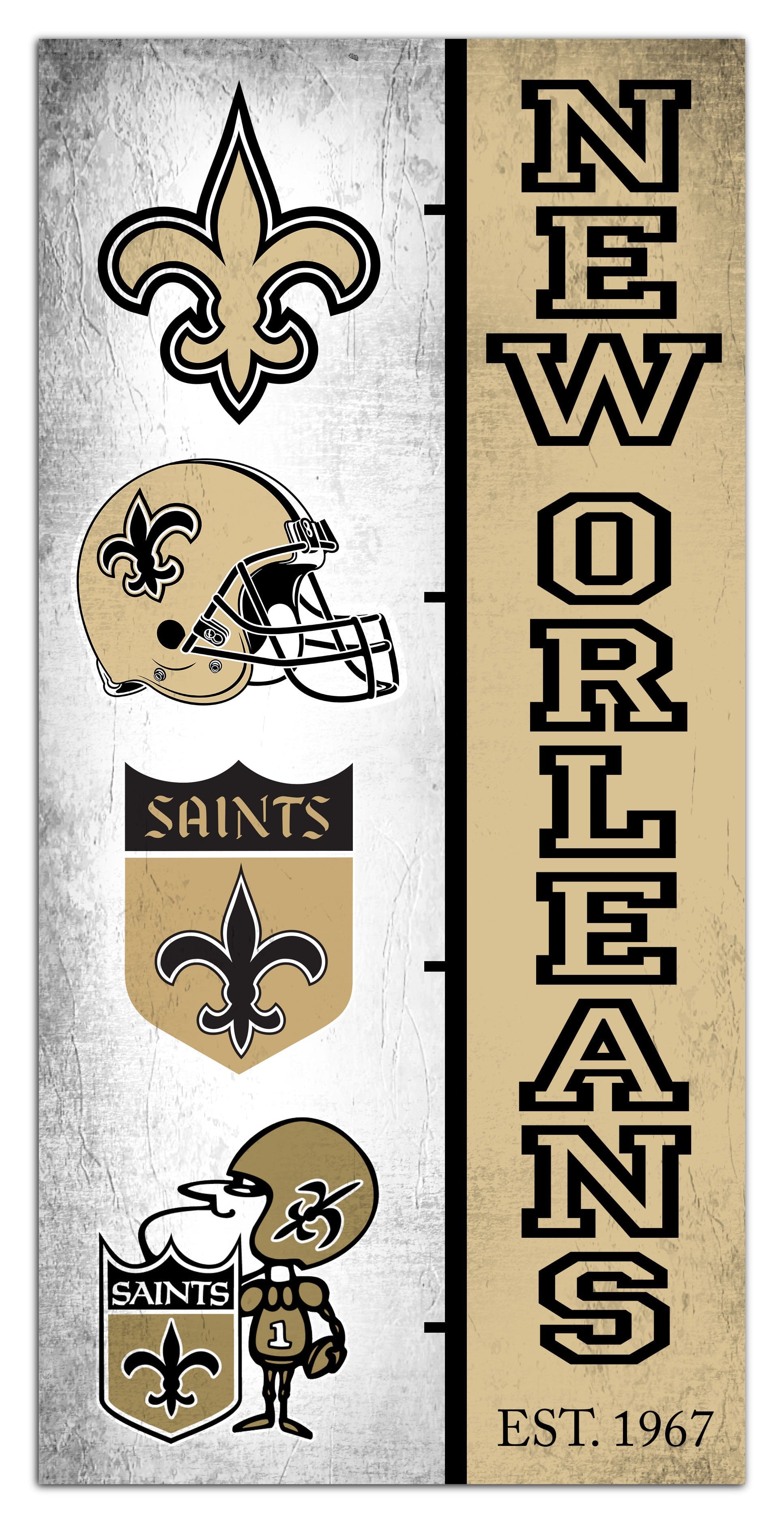 New Orleans Saints Printable Logo NFL New Orleans Saints Circle Logo