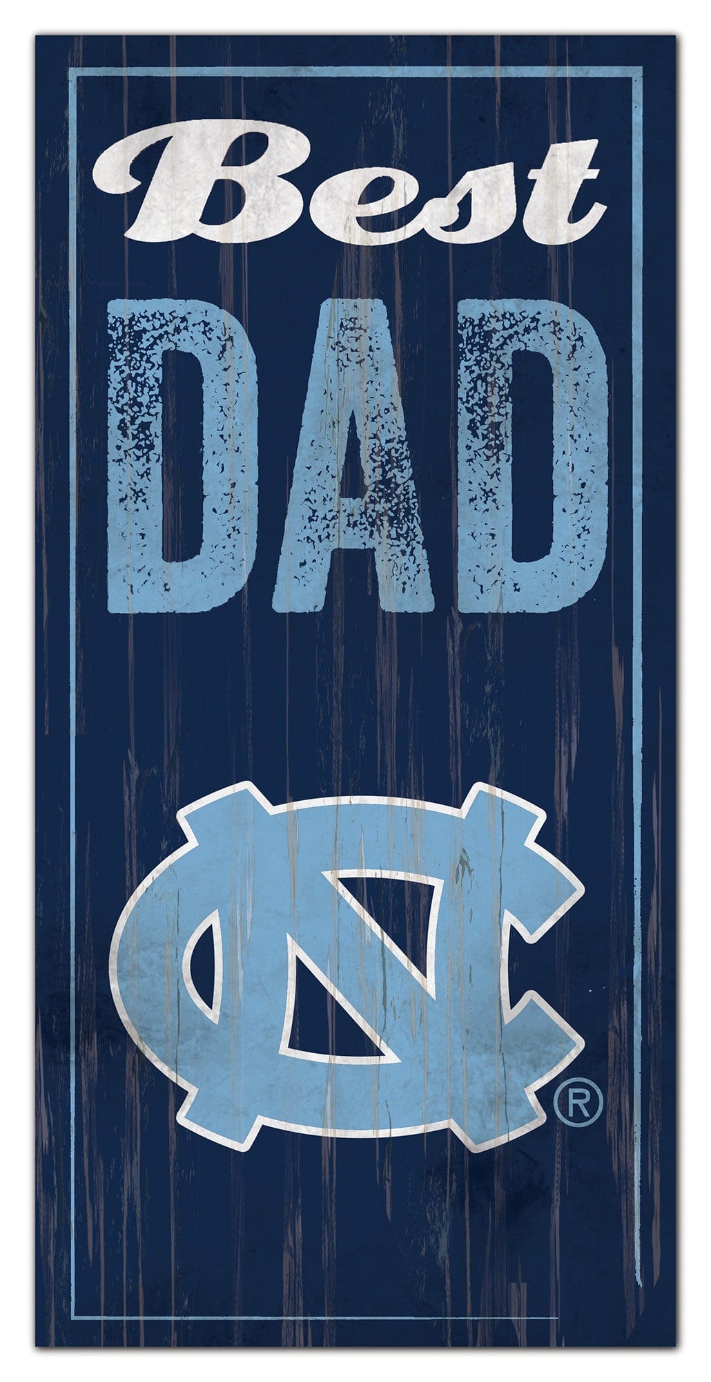 North Carolina Best Dad Sign – Fan Creations GA