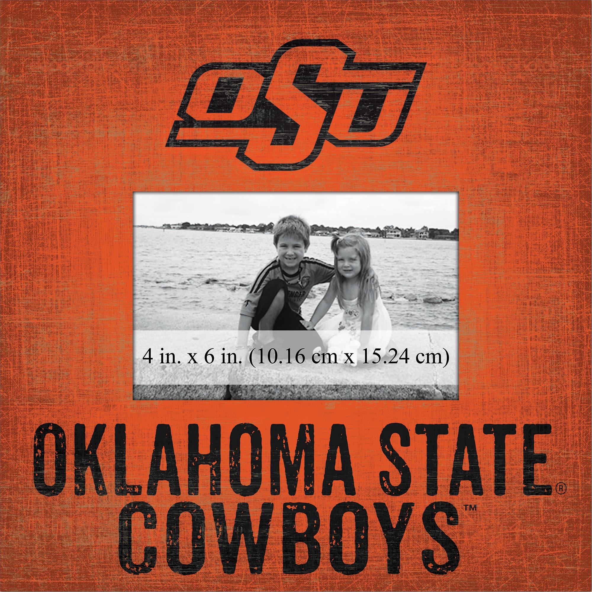 Oklahoma State Team Name 10x10 Frame – Fan Creations GA