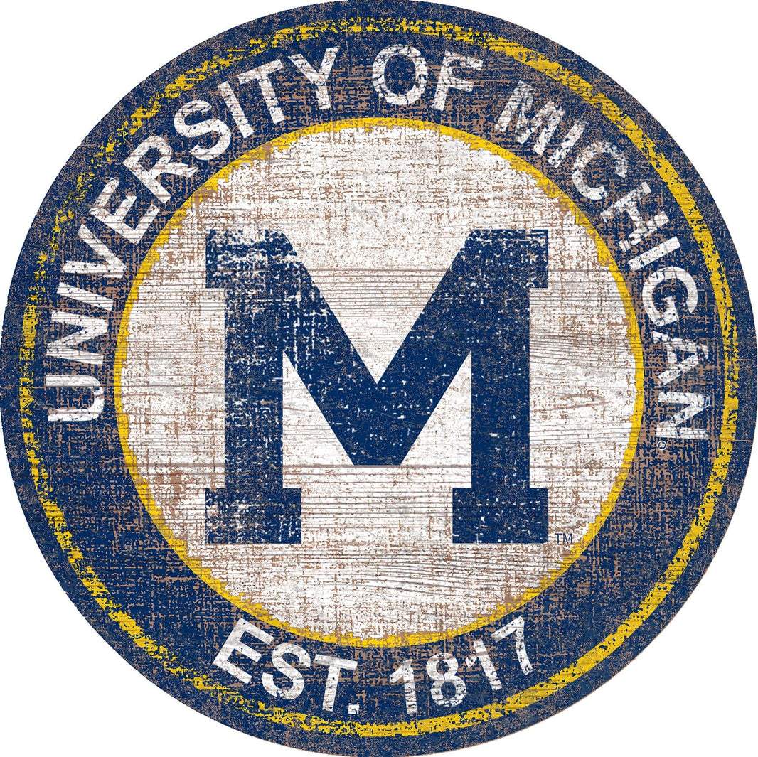 Michigan Heritage Logo 24" Circle – Fan Creations GA