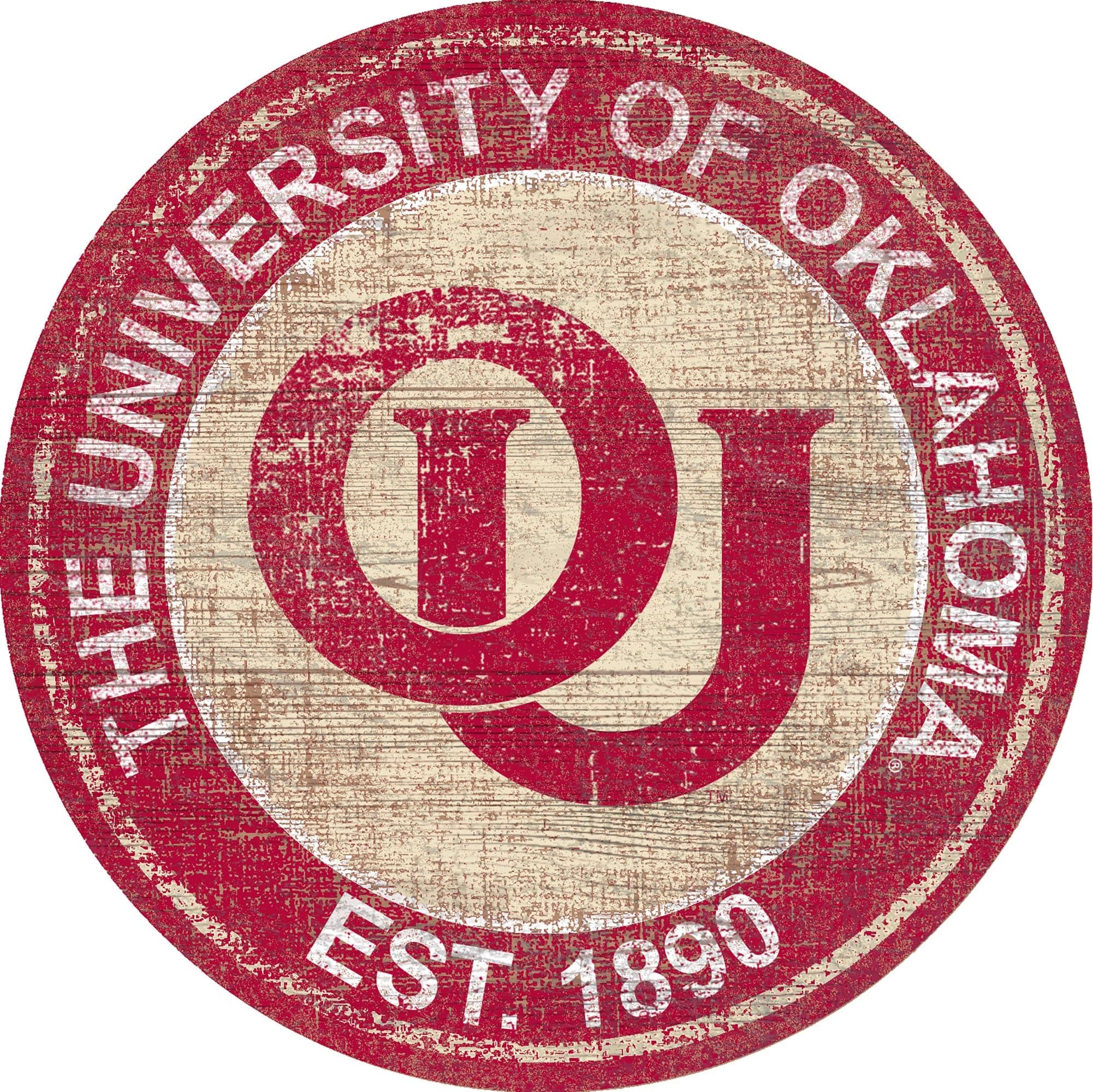 Oklahoma Heritage Logo 24" Circle – Fan Creations GA