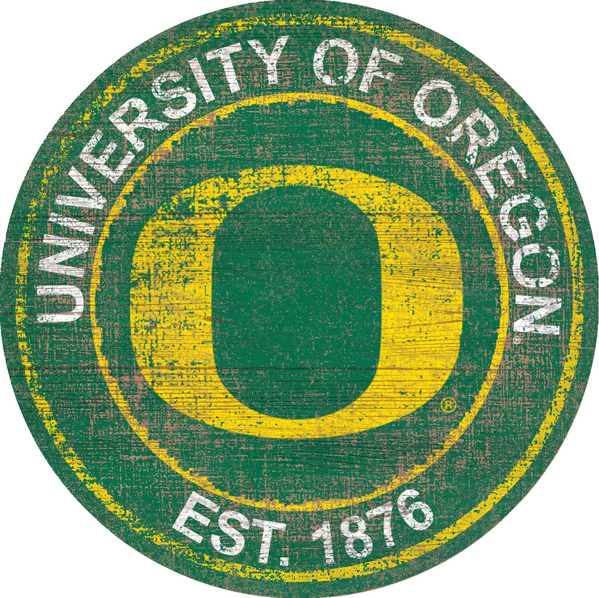 Oregon Heritage Logo 24" Circle – Fan Creations GA