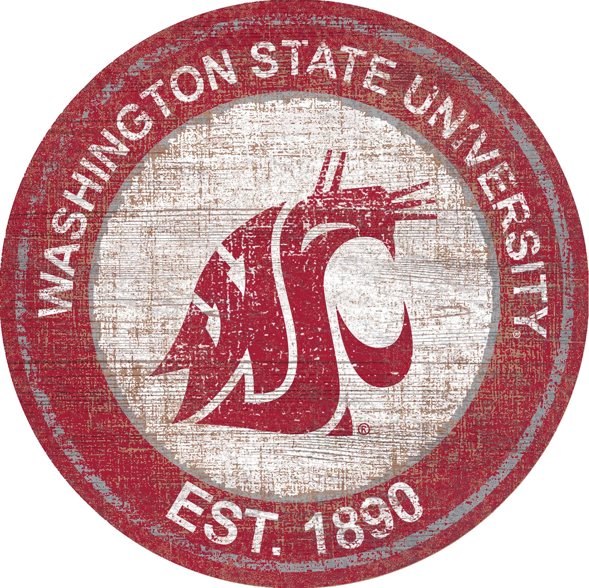 Washington State Heritage Logo 24" Circle – Fan Creations GA