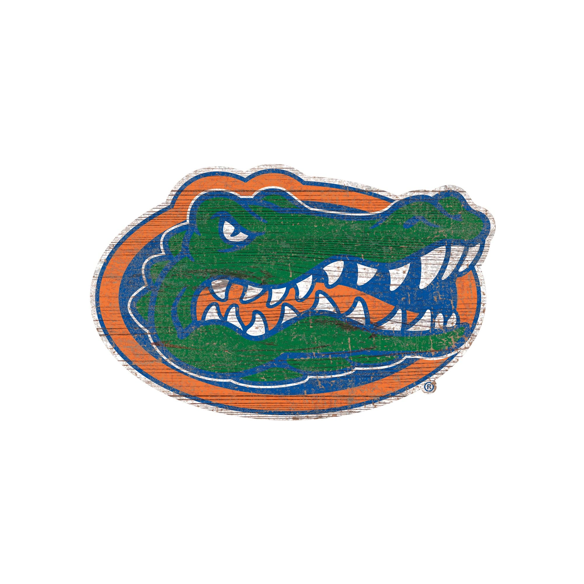 University of Florida Distressed Logo Cutout Sign – Fan Creations GA