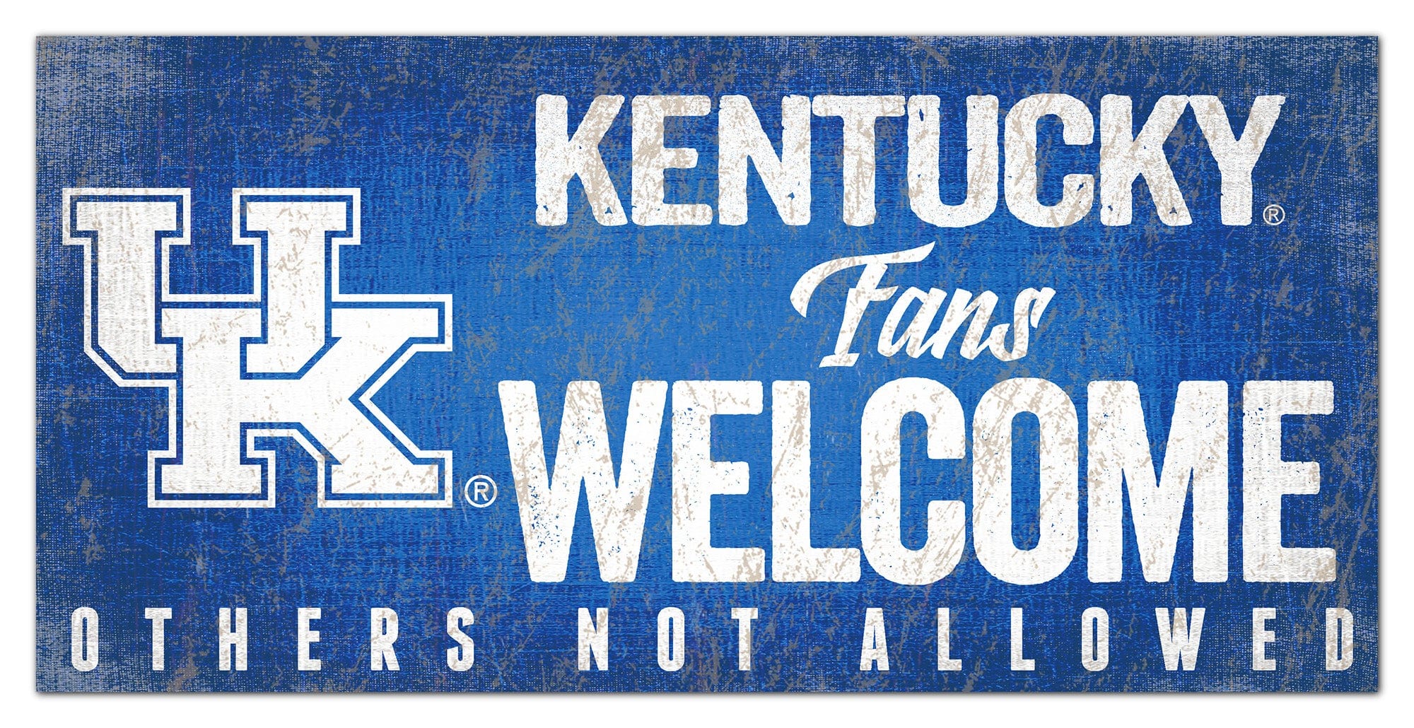 Kentucky Fans Welcome Sign – Fan Creations GA