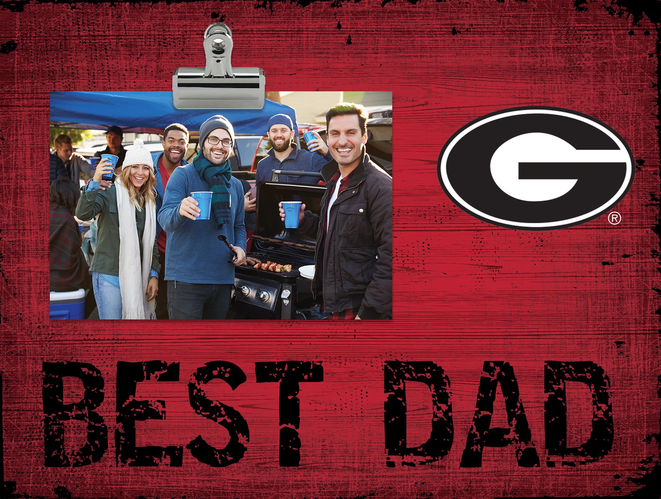 University of Georgia Best Dad Clip Frame – Fan Creations GA