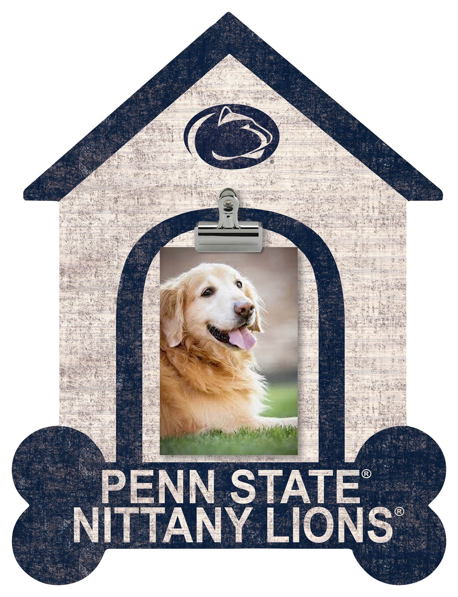 Penn State Dog Bone House Clip Frame – Fan Creations GA