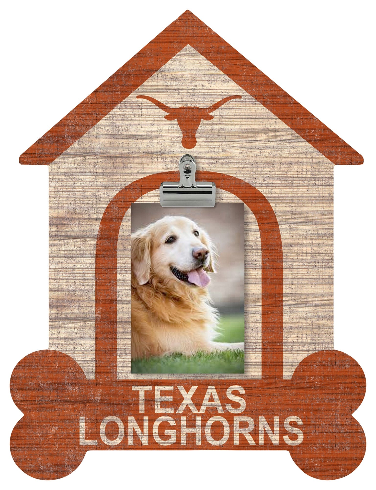 Texas Dog Bone House Clip Frame – Fan Creations GA