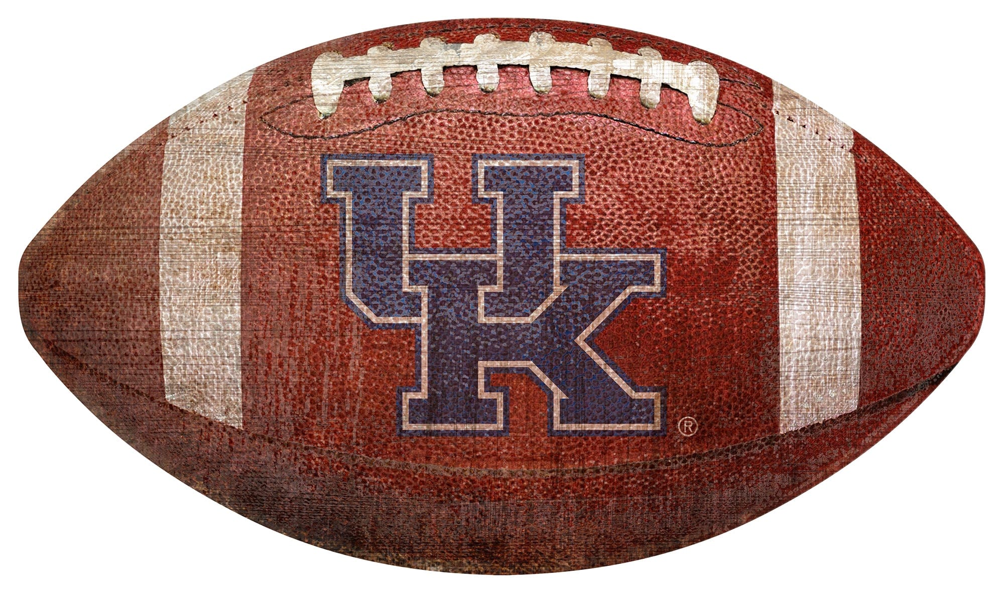 Kentucky 12in Football Shaped Sign – Fan Creations GA