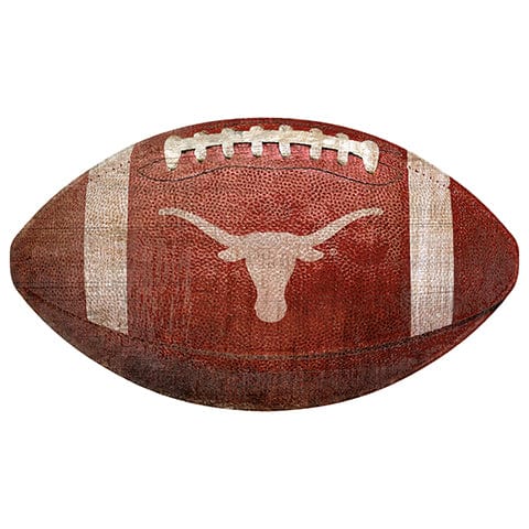 University of Texas 12" Football Shaped Sign – Fan Creations GA