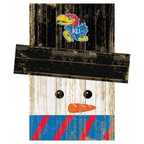 Kansas Snowman Head – Fan Creations GA