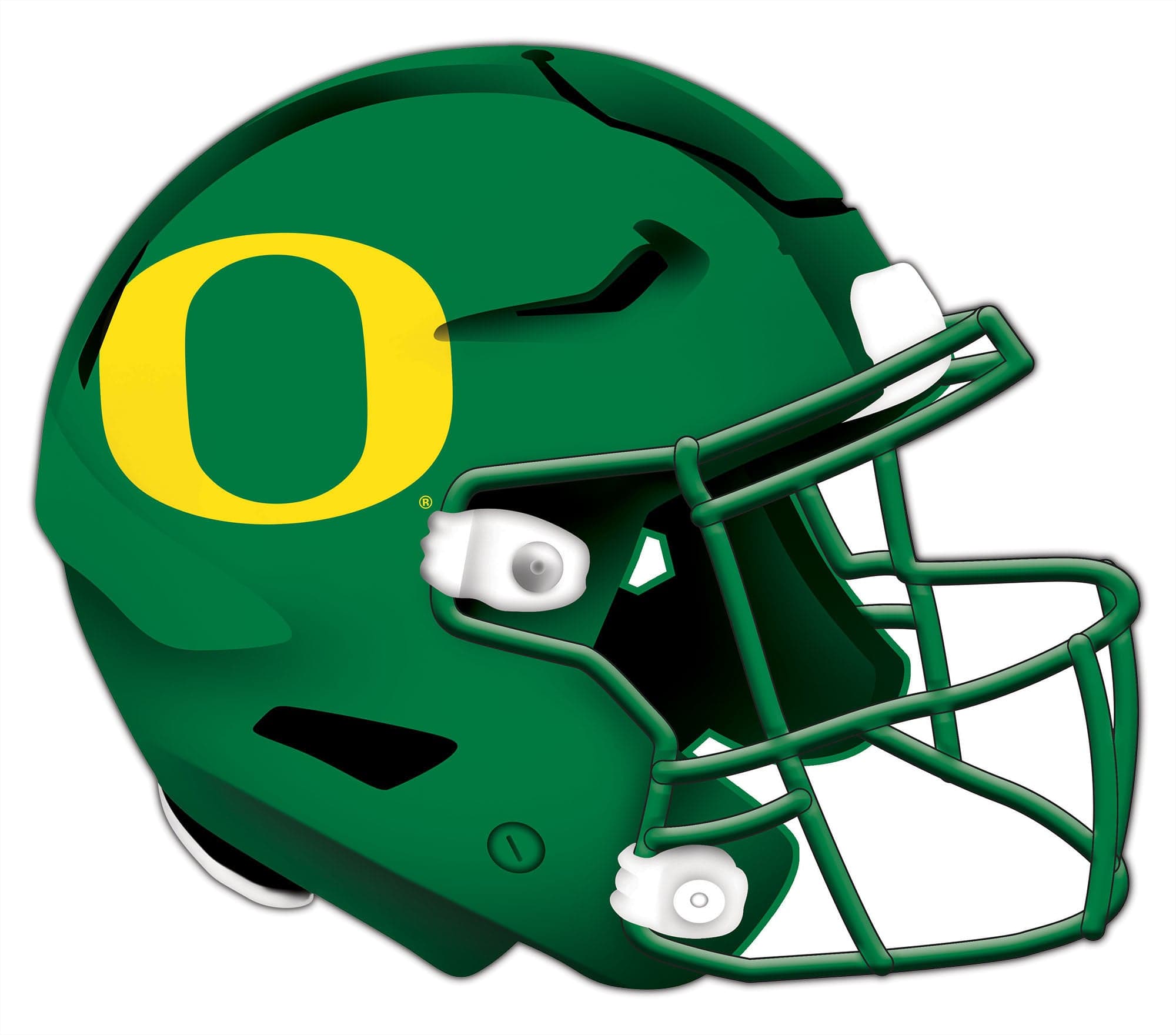 Oregon Helmet Cutout 24in – Fan Creations GA