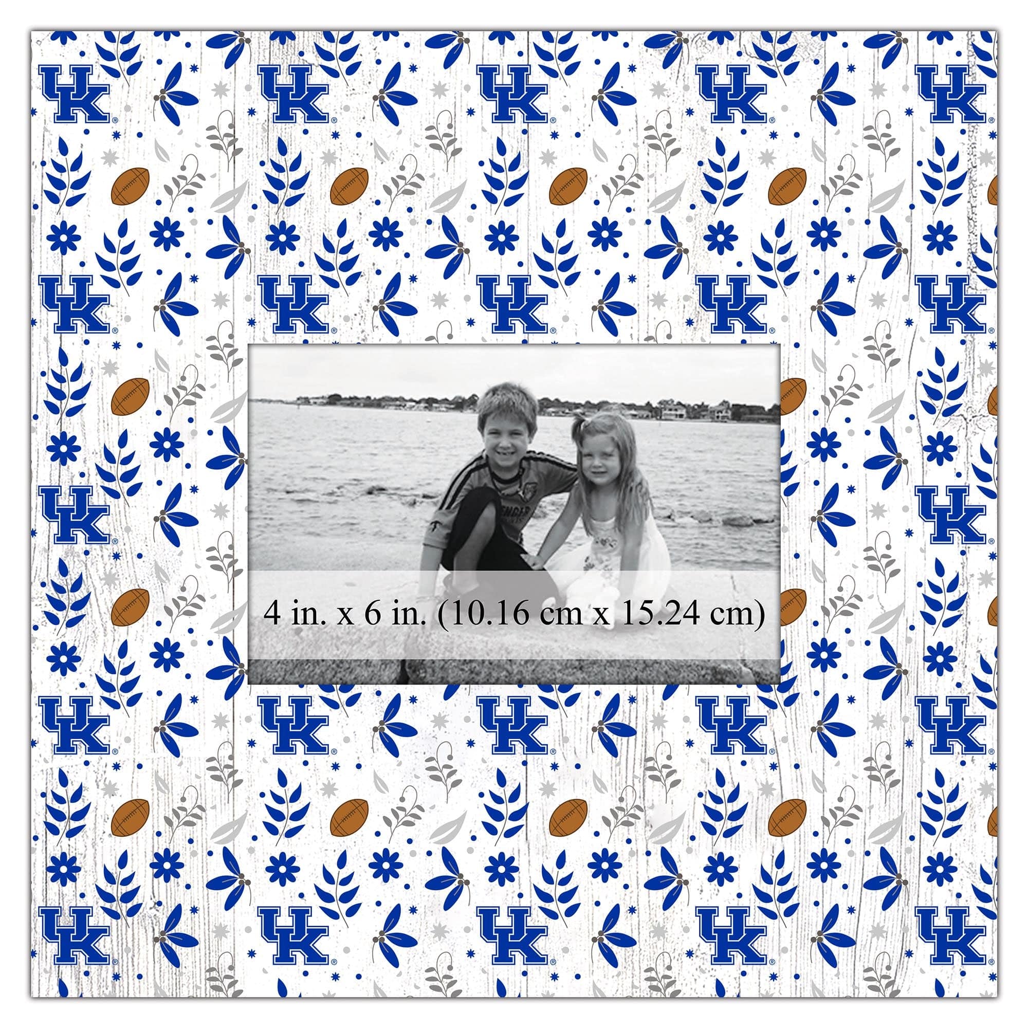 Kentucky Floral Pattern 10x10 Frame – Fan Creations GA