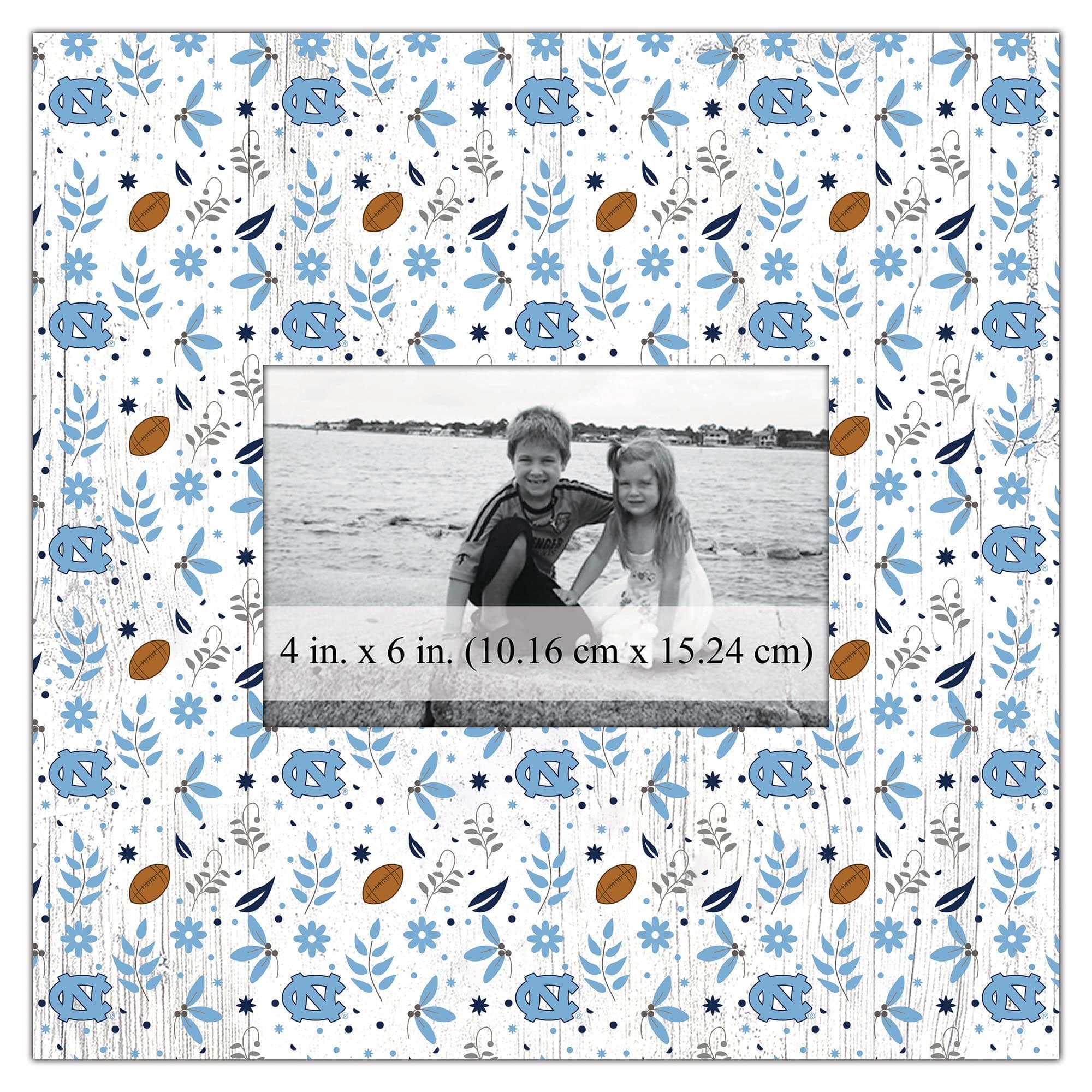 North Carolina Floral Pattern 10x10 Frame – Fan Creations GA