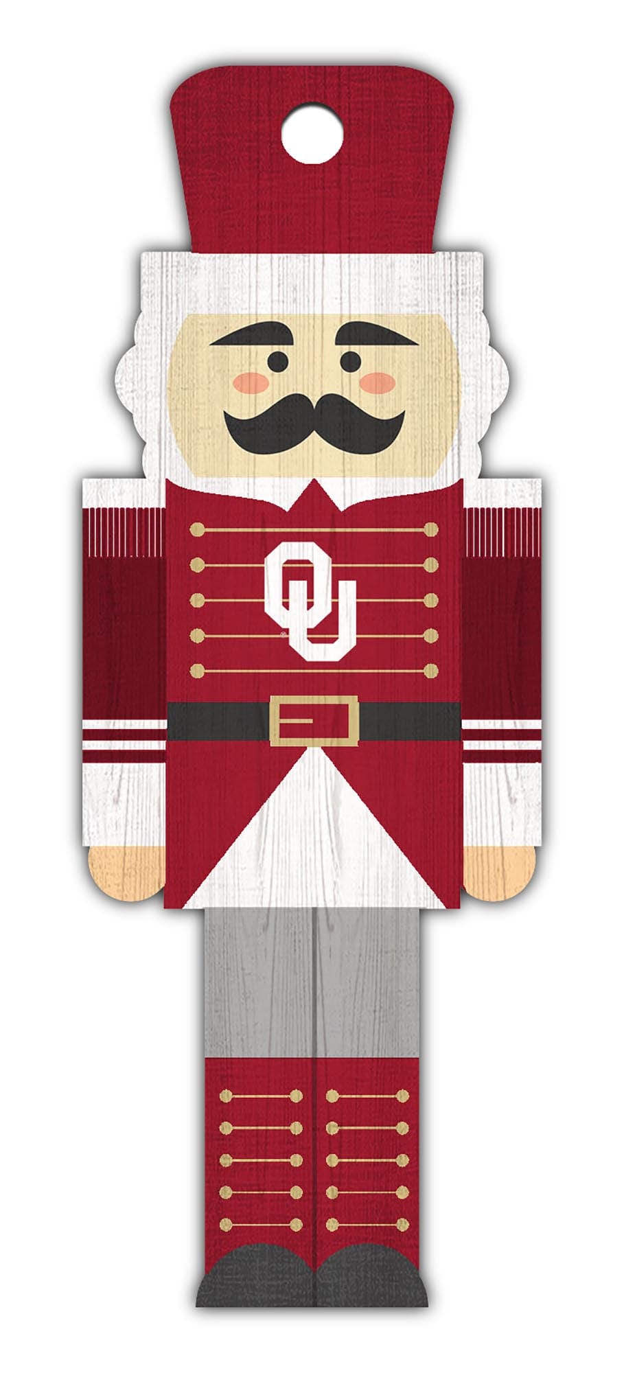 Oklahoma Nutcracker Ornament – Fan Creations GA