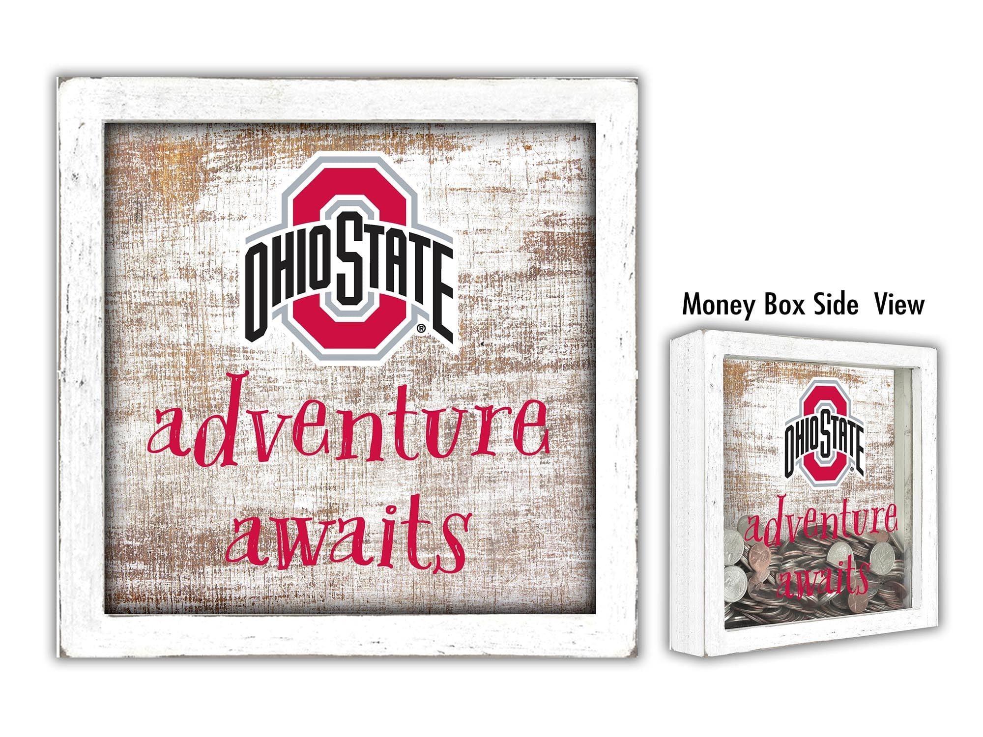 Ohio State University Adventure Awaits Money Box – Fan Creations GA