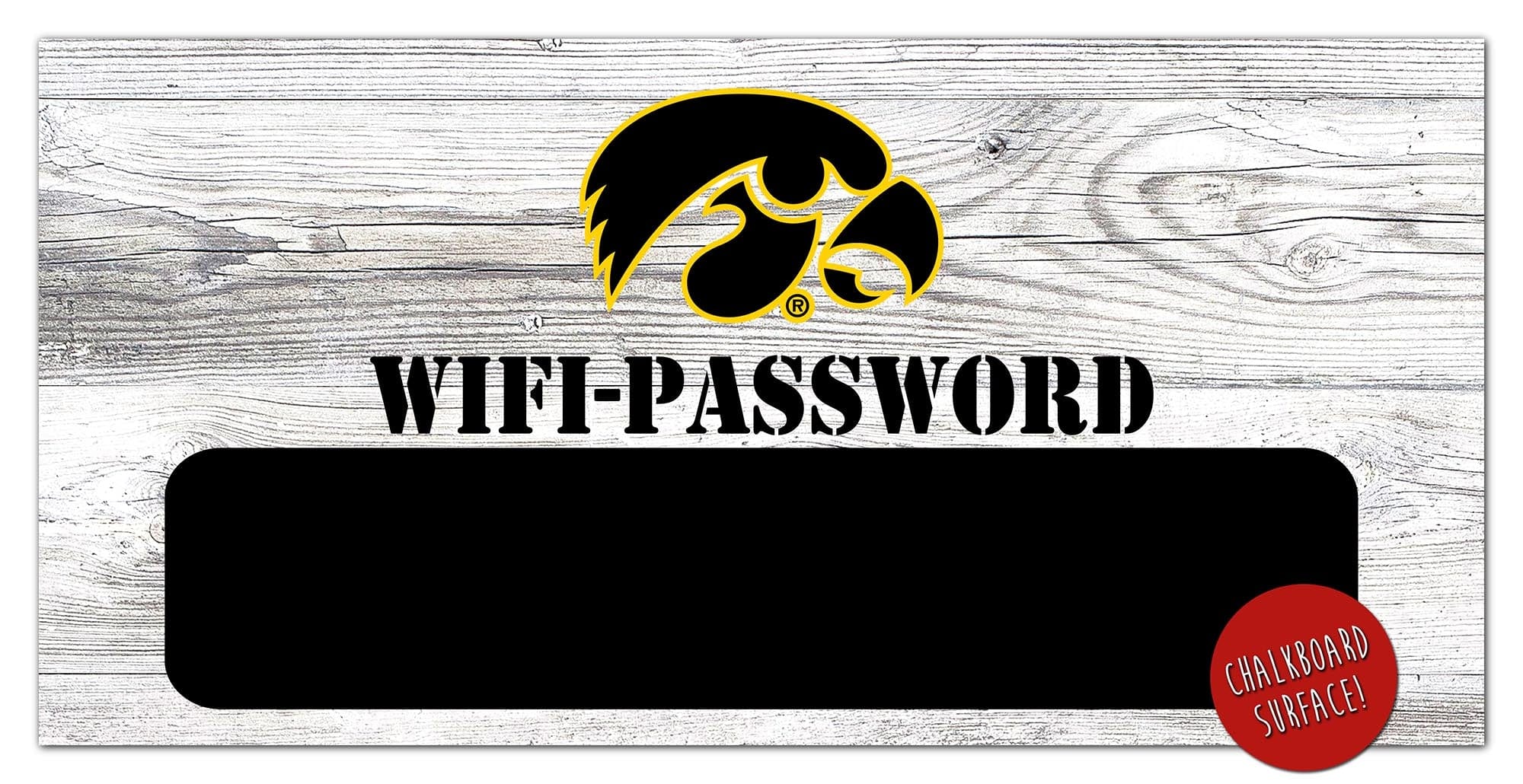 Iowa Wifi Password 6x12 Sign – Fan Creations GA