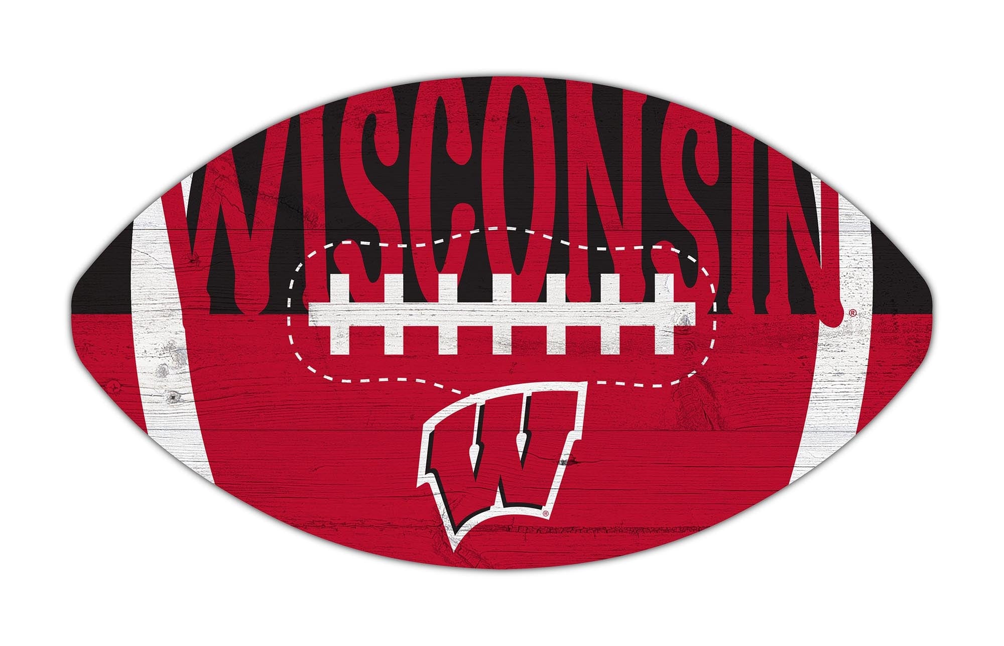 Wisconsin City Football 12in – Fan Creations GA
