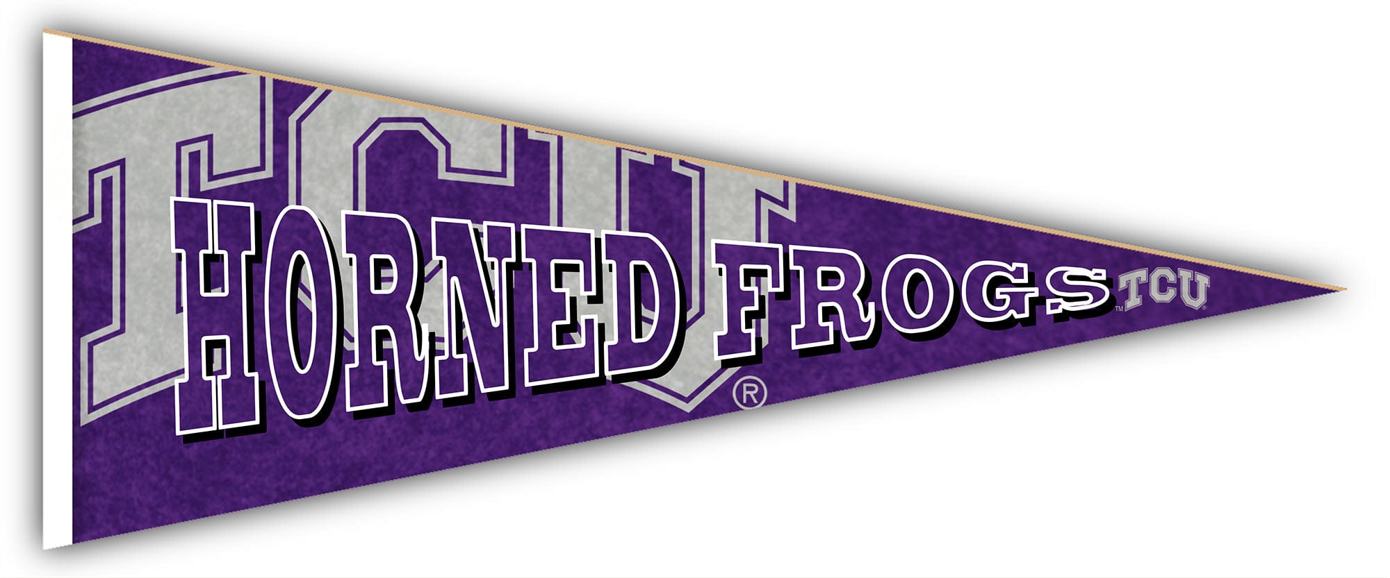 TCU Pennant – Fan Creations GA