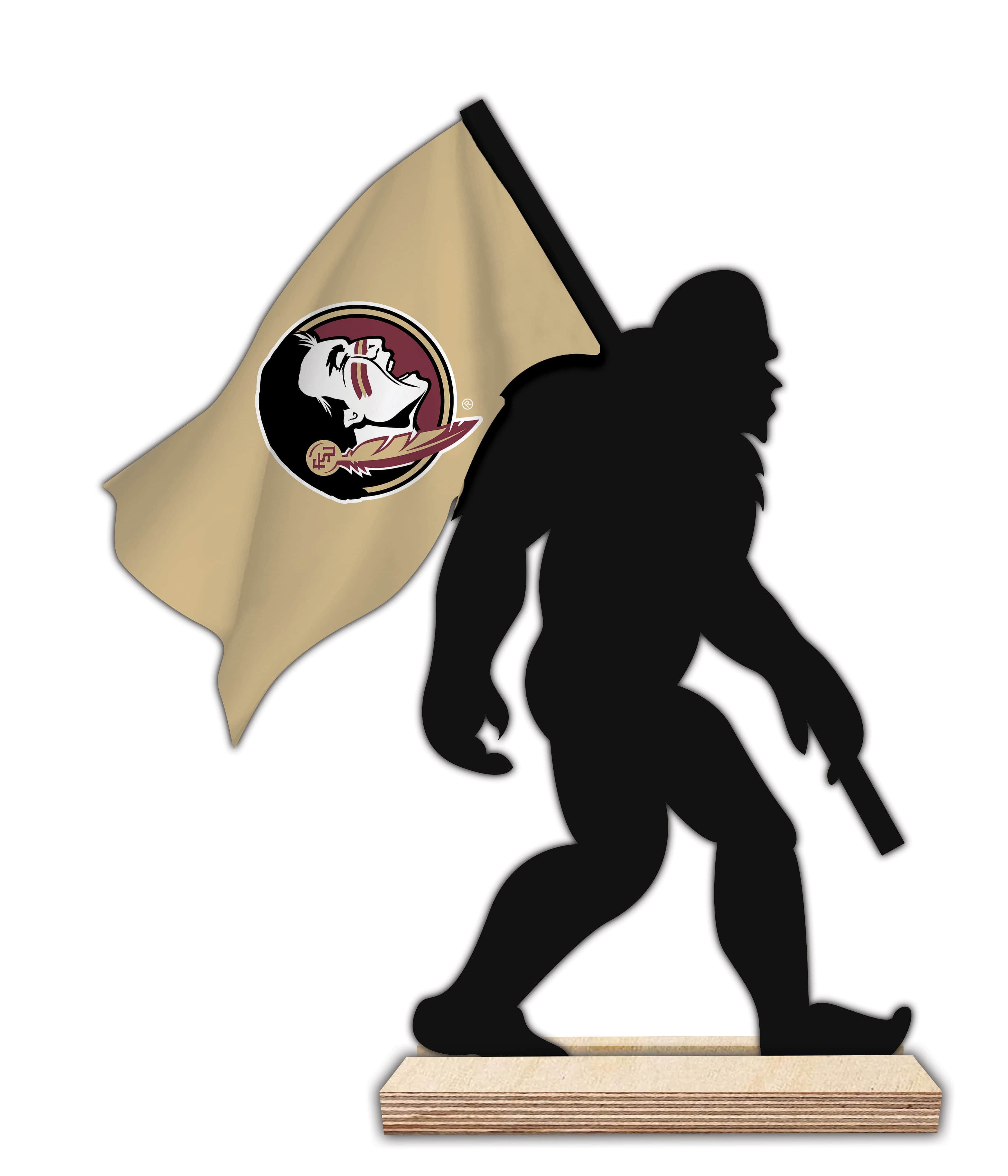 Florida State 12inch Big Foot Cutout – Fan Creations GA