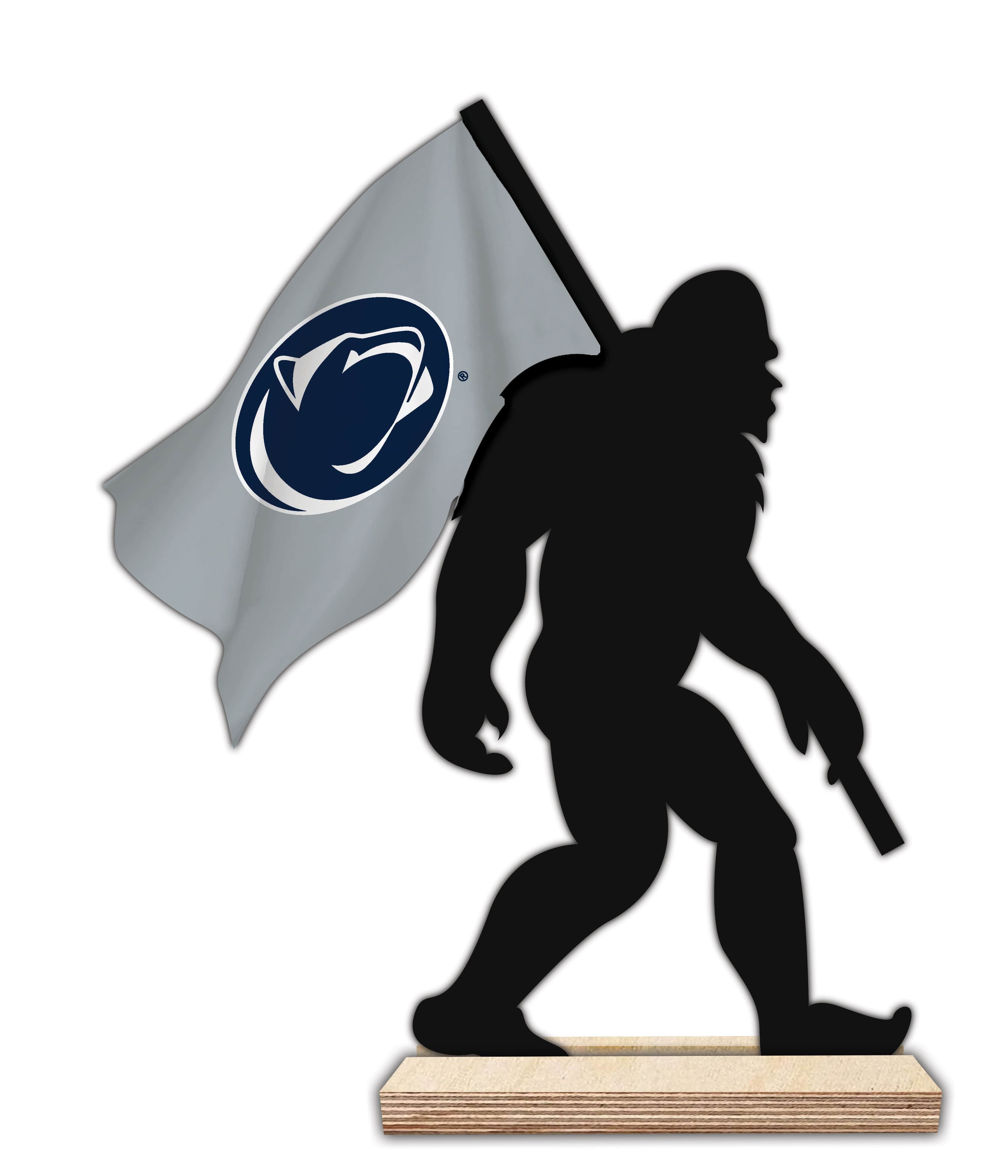 Penn State 12inch Big Foot Cutout – Fan Creations GA