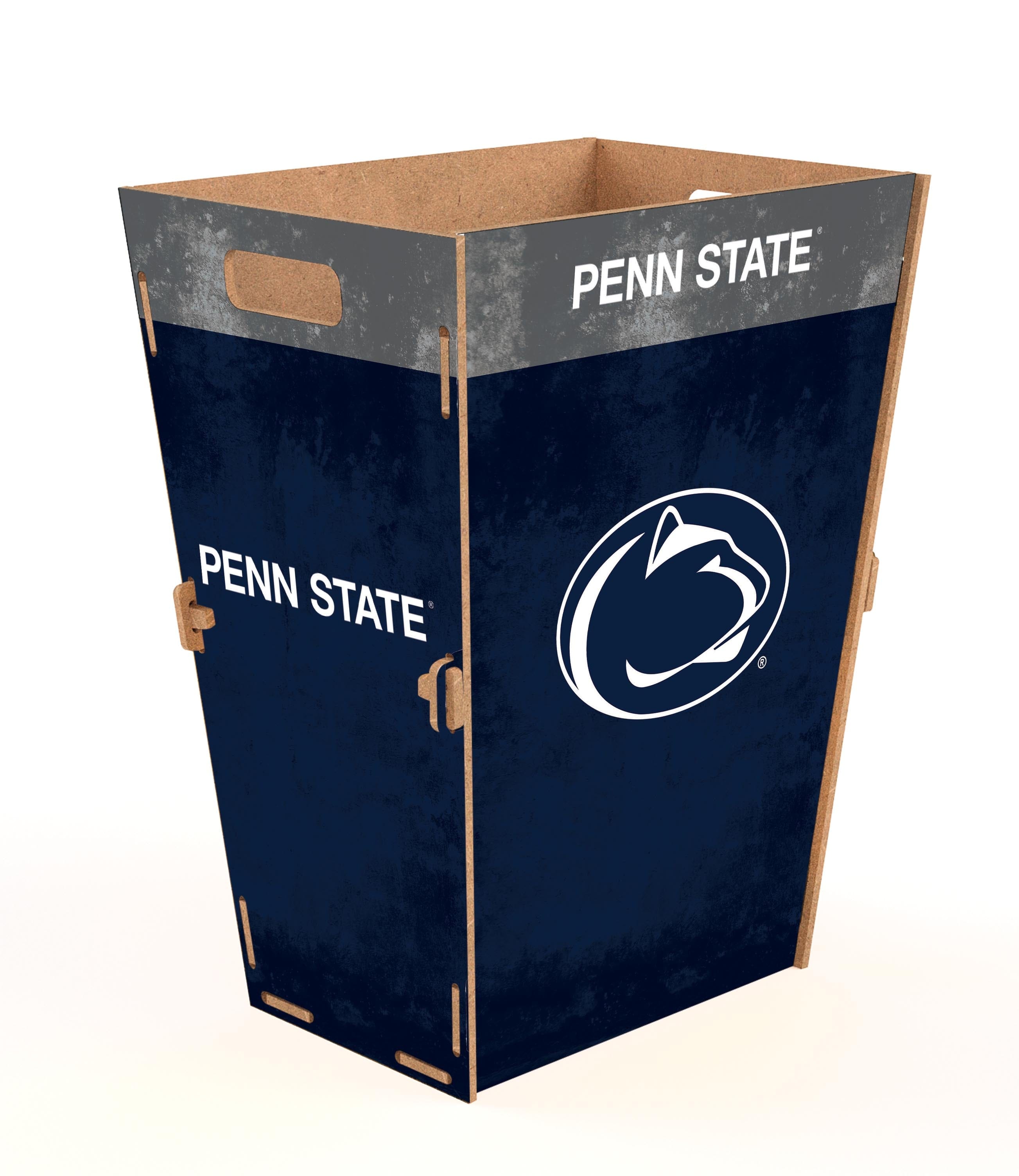 Penn State Team Color Waste Bin Large – Fan Creations GA