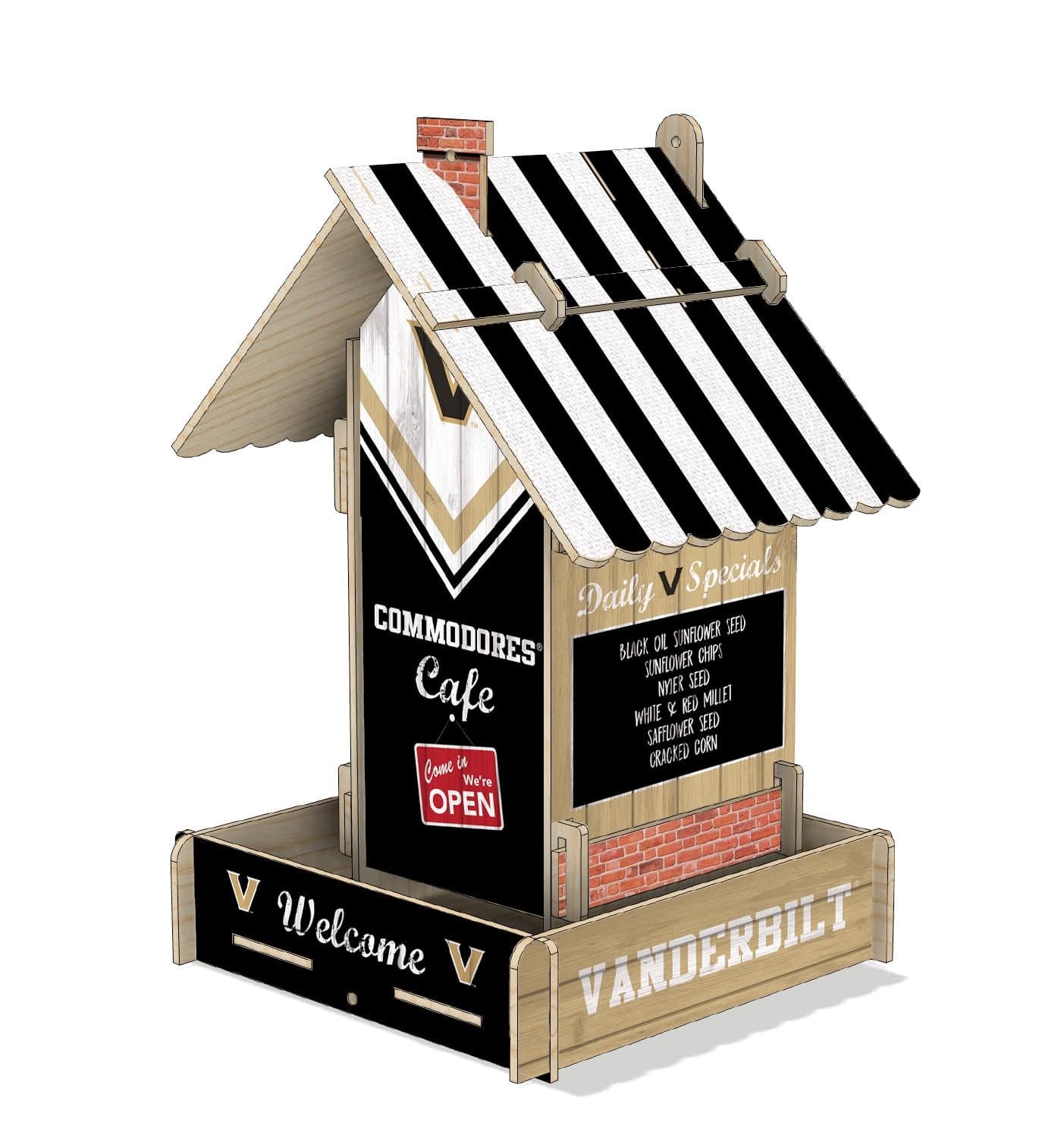 Vanderbilt Bird Feeder – Fan Creations GA