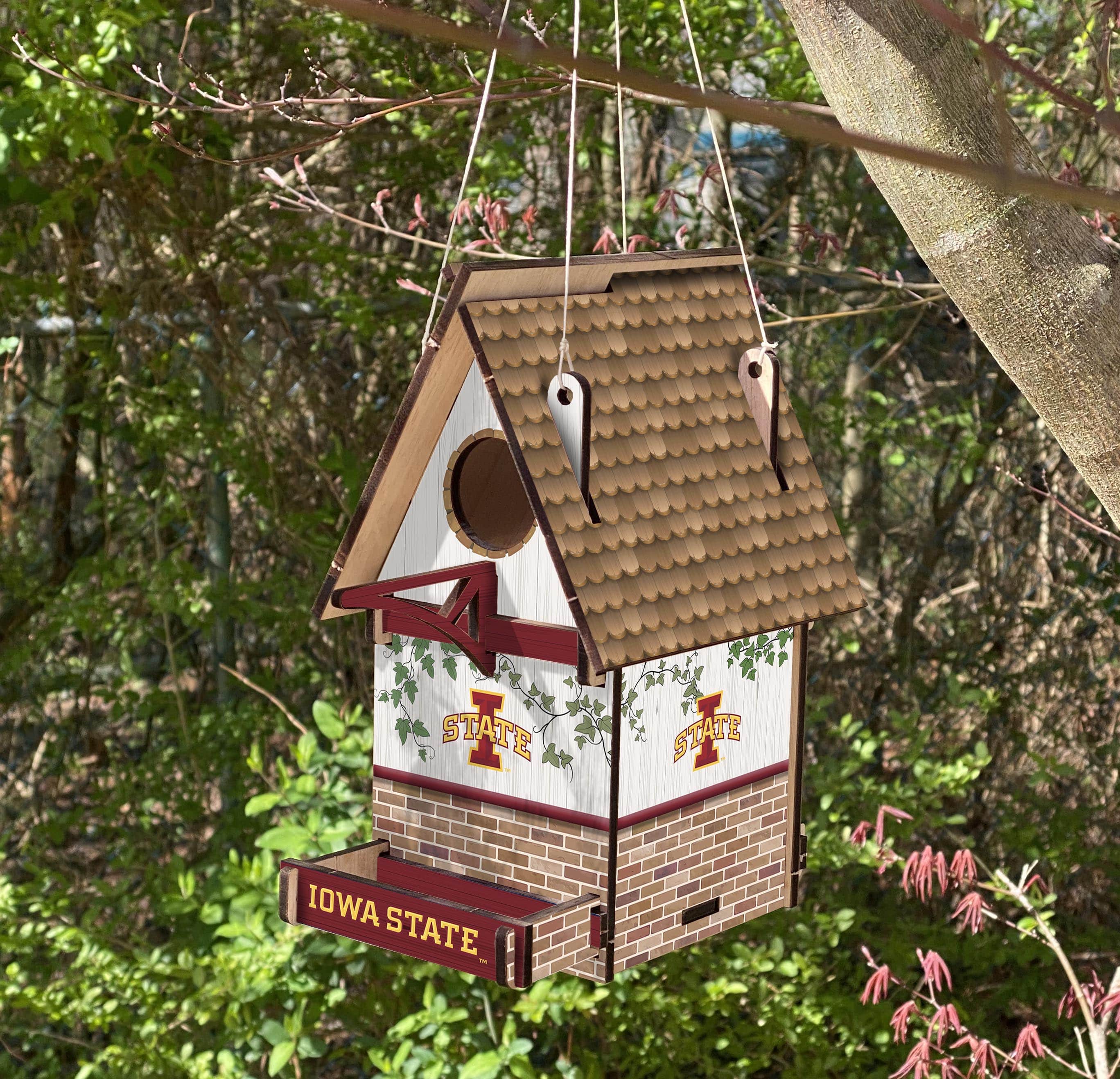 Iowa State Bird House Unassembled – Fan Creations GA