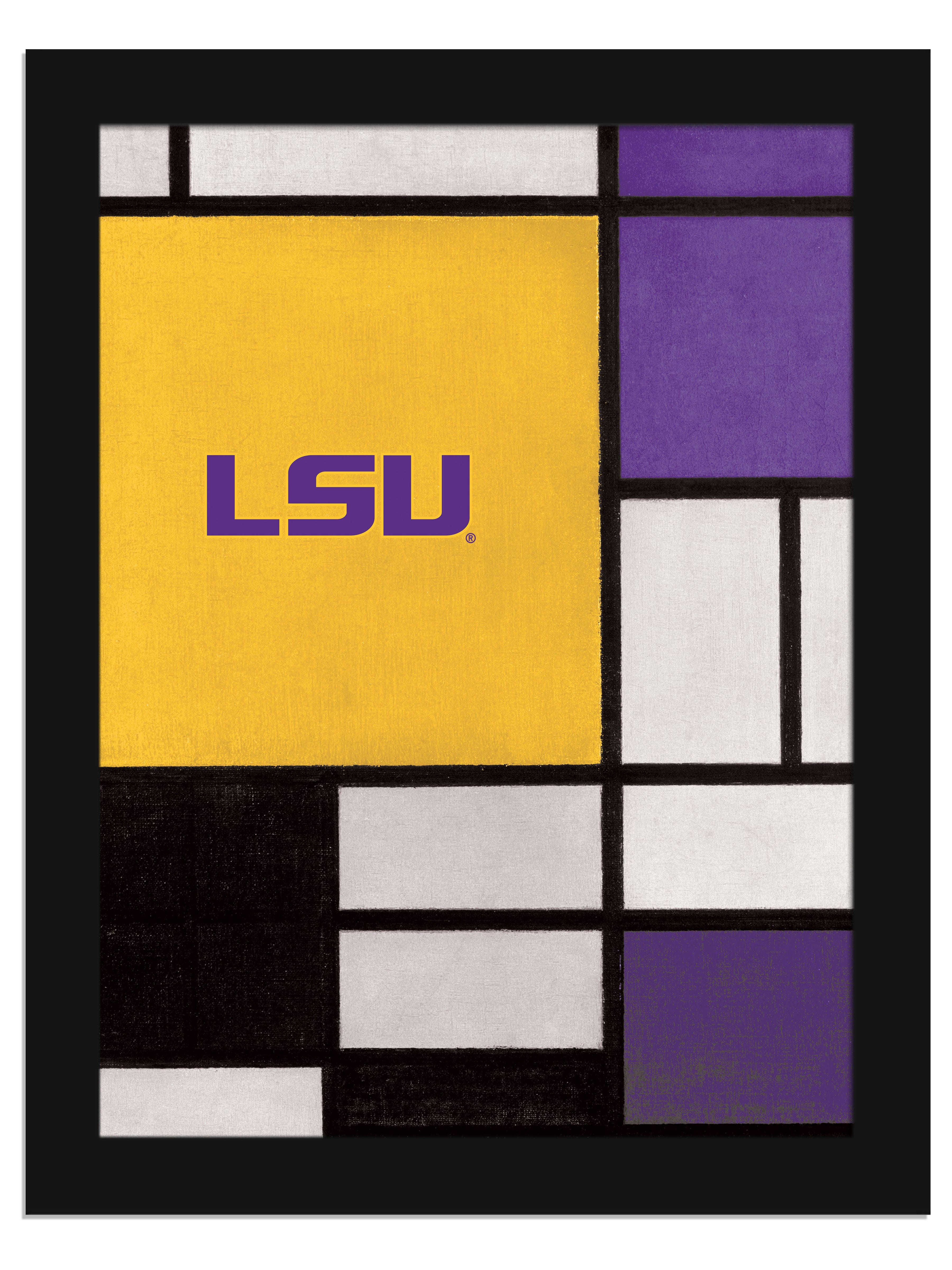 LSU Team Composition 12x16 – Fan Creations GA