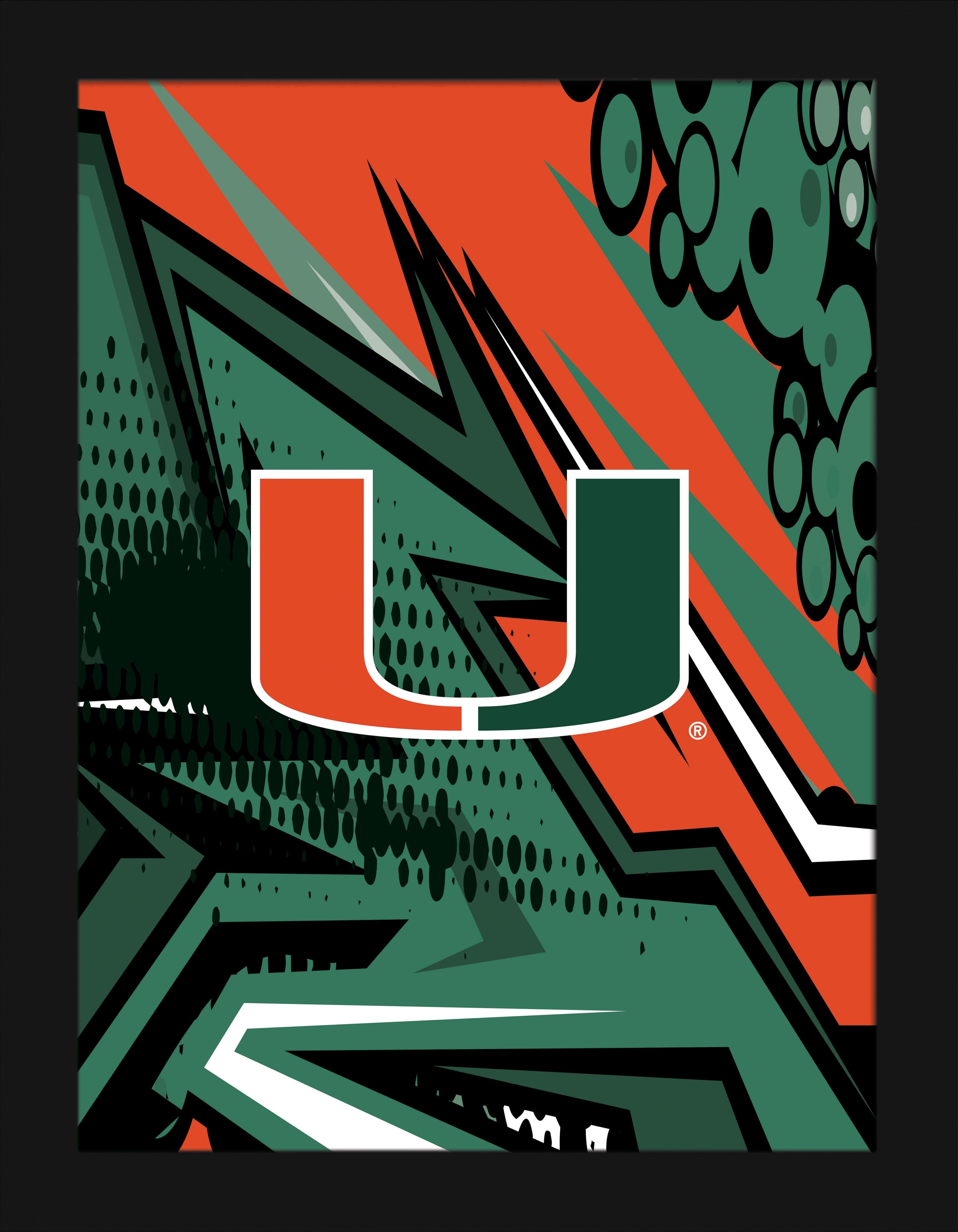 Miami Team Comic 12x16 – Fan Creations GA