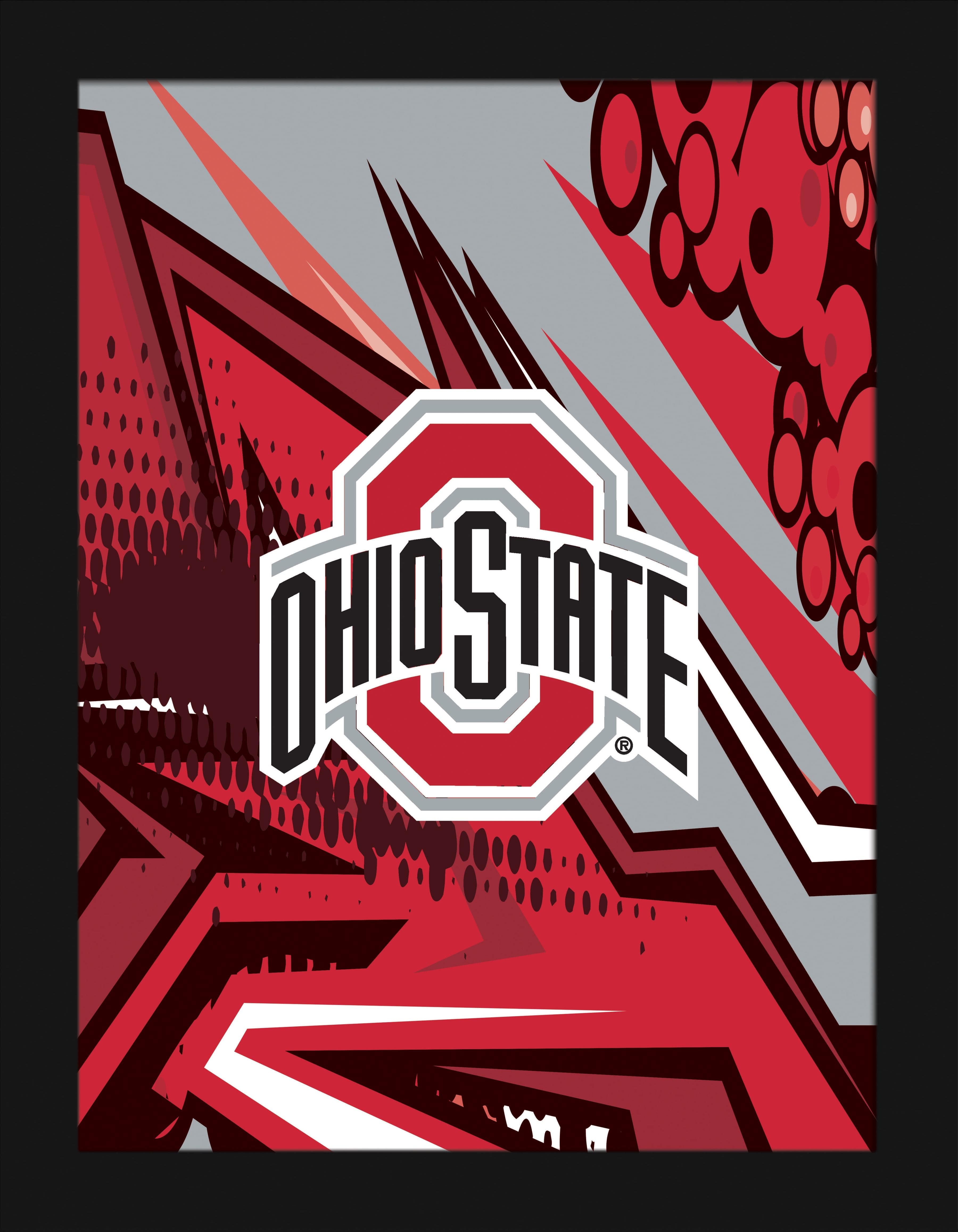Ohio State Team Comic 12x16 – Fan Creations GA