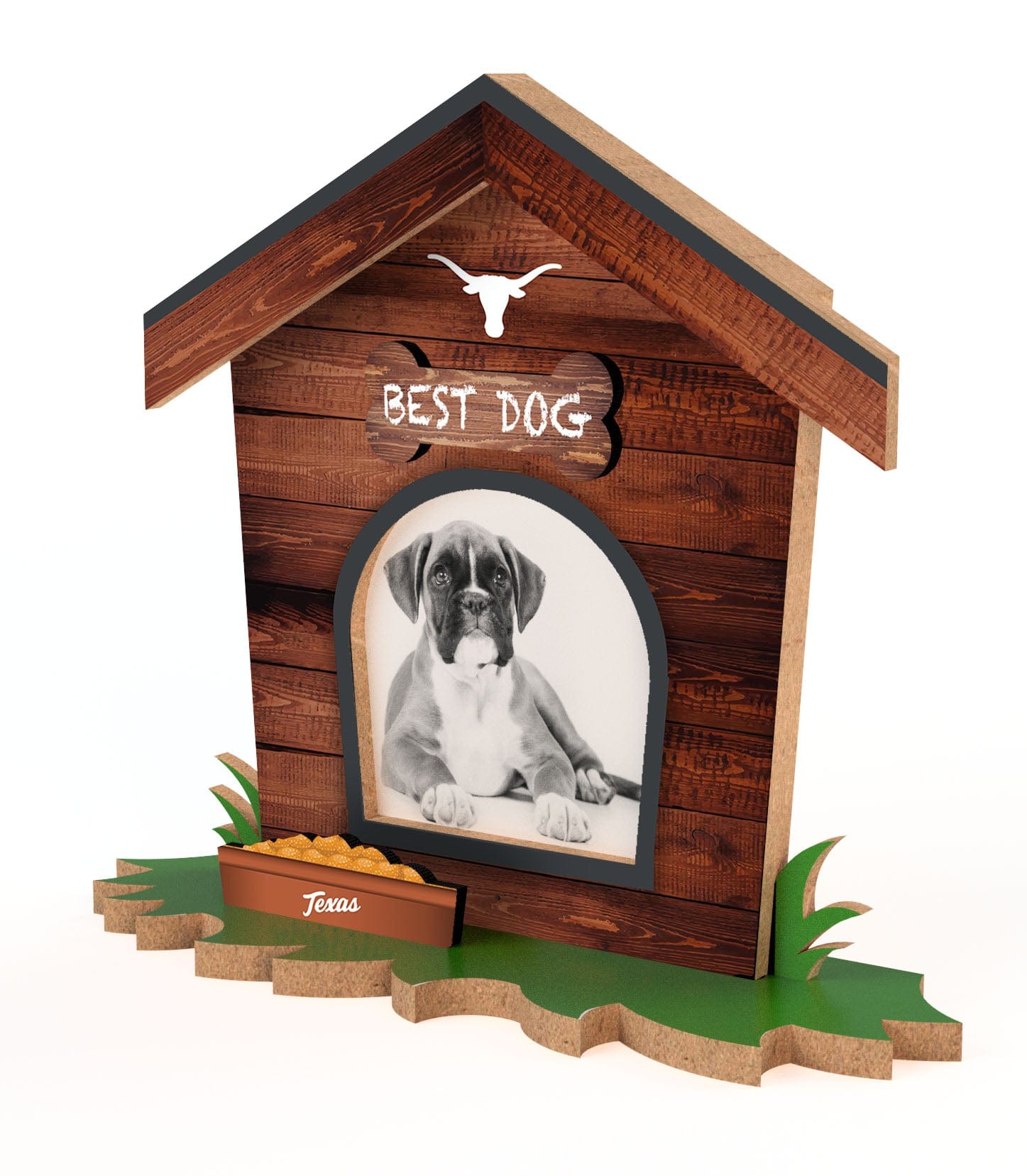 Texas Dog House Frame – Fan Creations GA