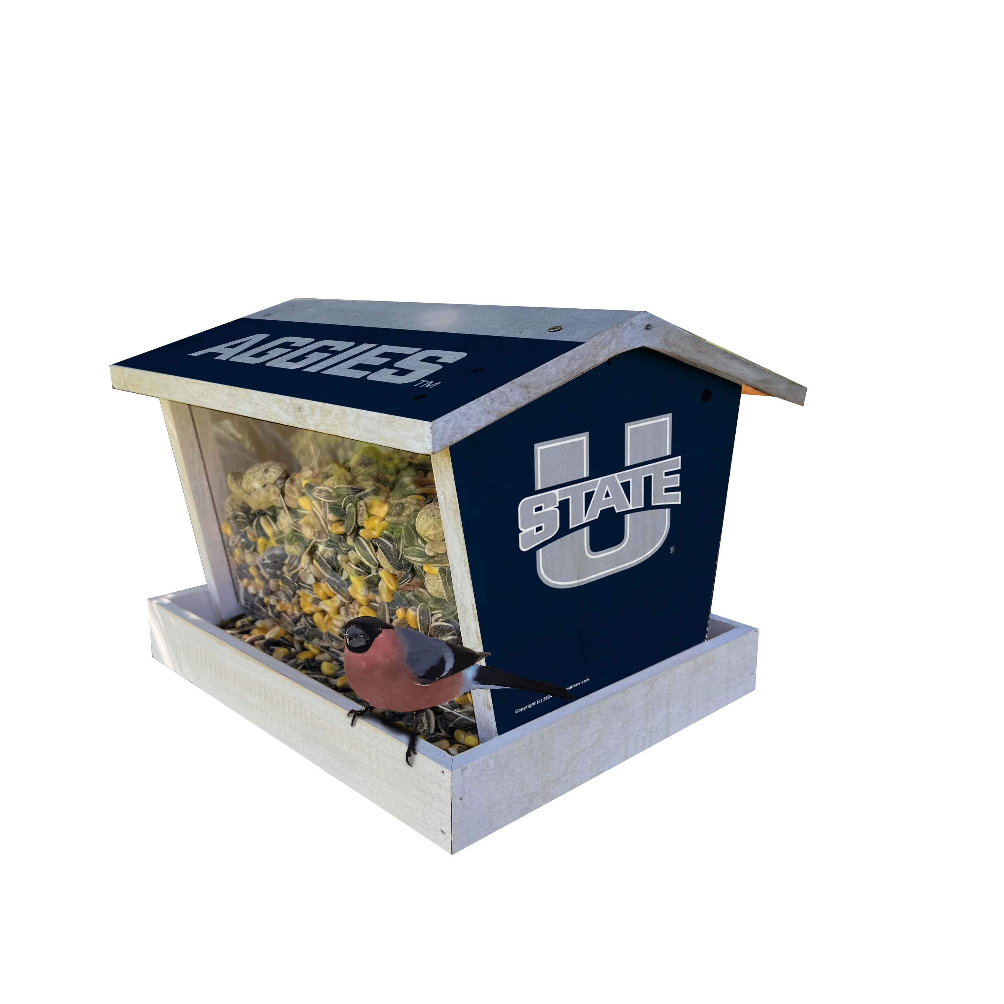 Bird Feeder for Sports Fans - Assembled - University of Arizona- Utah ...