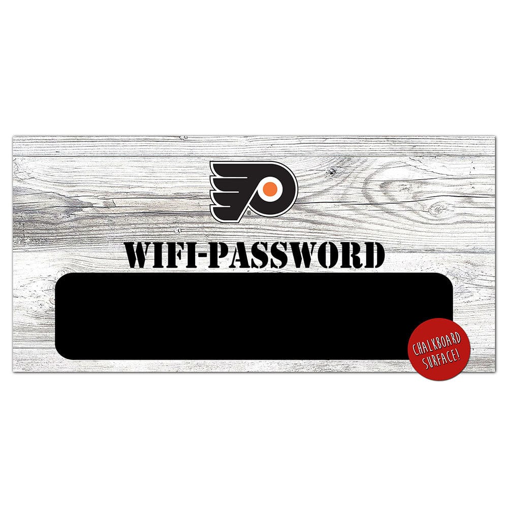 Philadelphia Flyers Wifi Password 6x12 Sign – Fan Creations GA