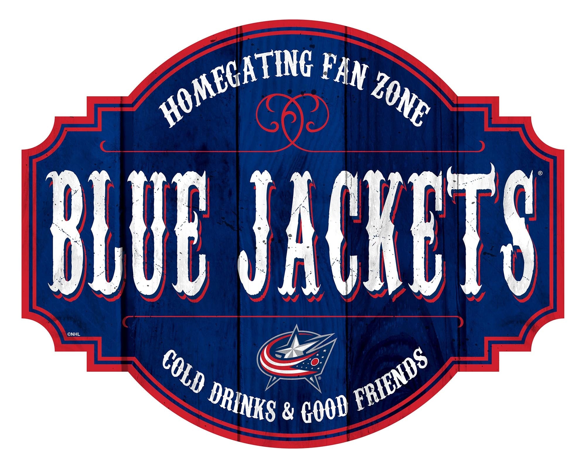 Colombus Blue Jackets Homegating Tavern 24in Sign – Fan Creations GA