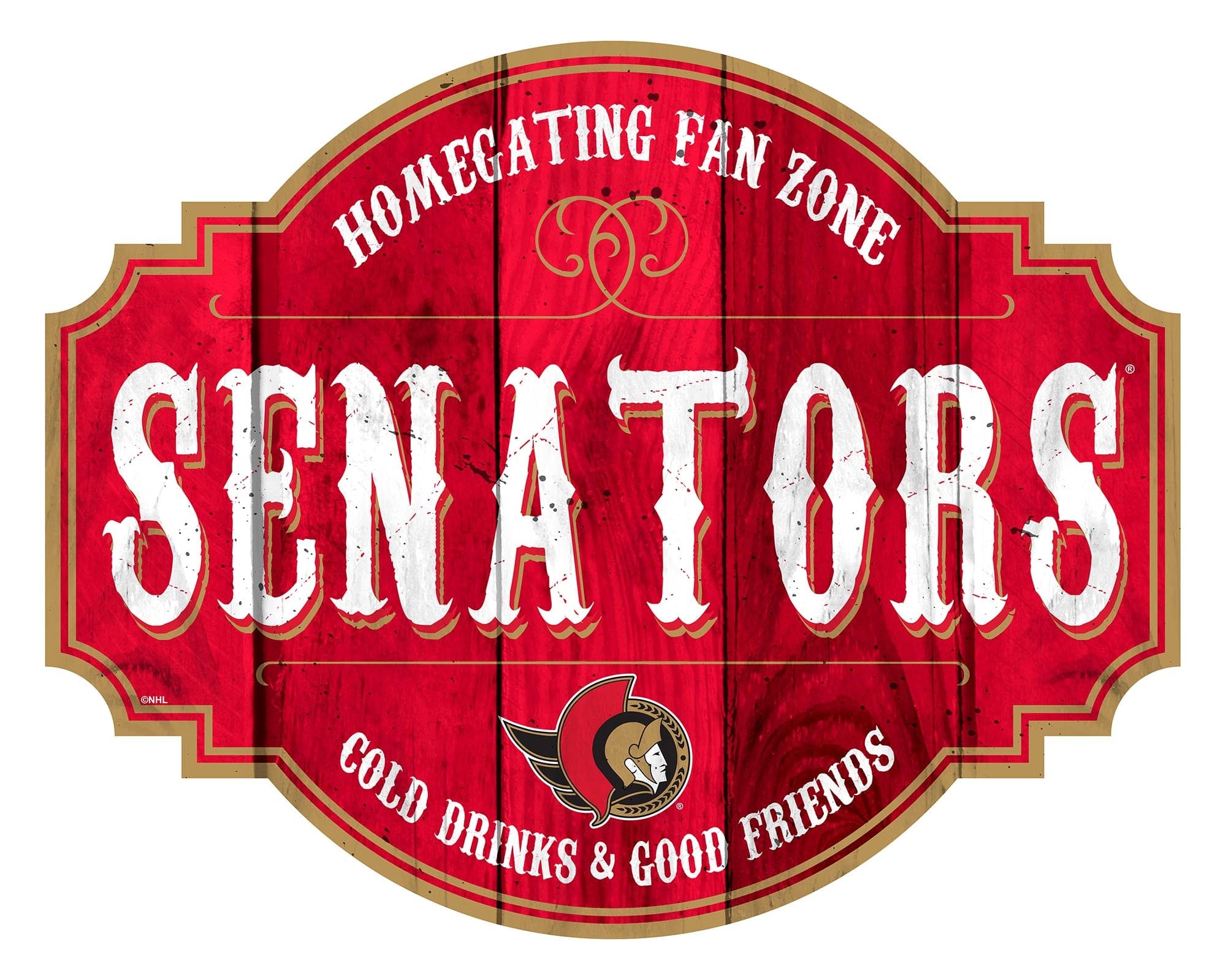 Ottawa Senators Homegating Tavern 24in Sign – Fan Creations GA