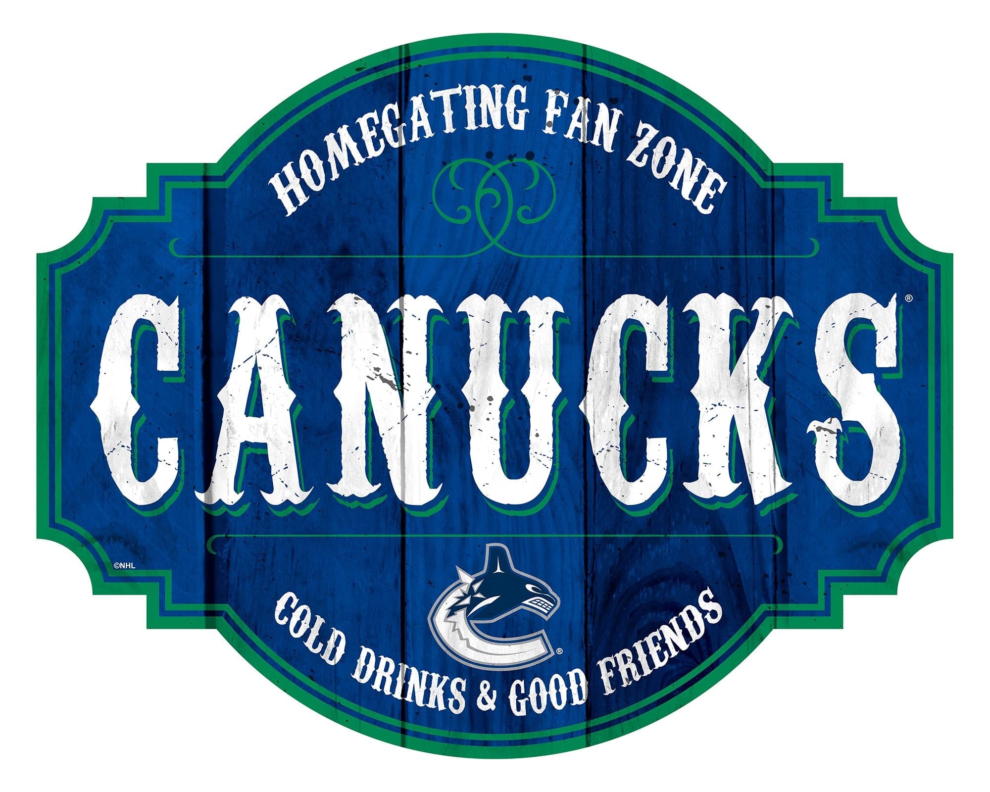 Vancouver Canucks Homegating Tavern 24in Sign – Fan Creations GA
