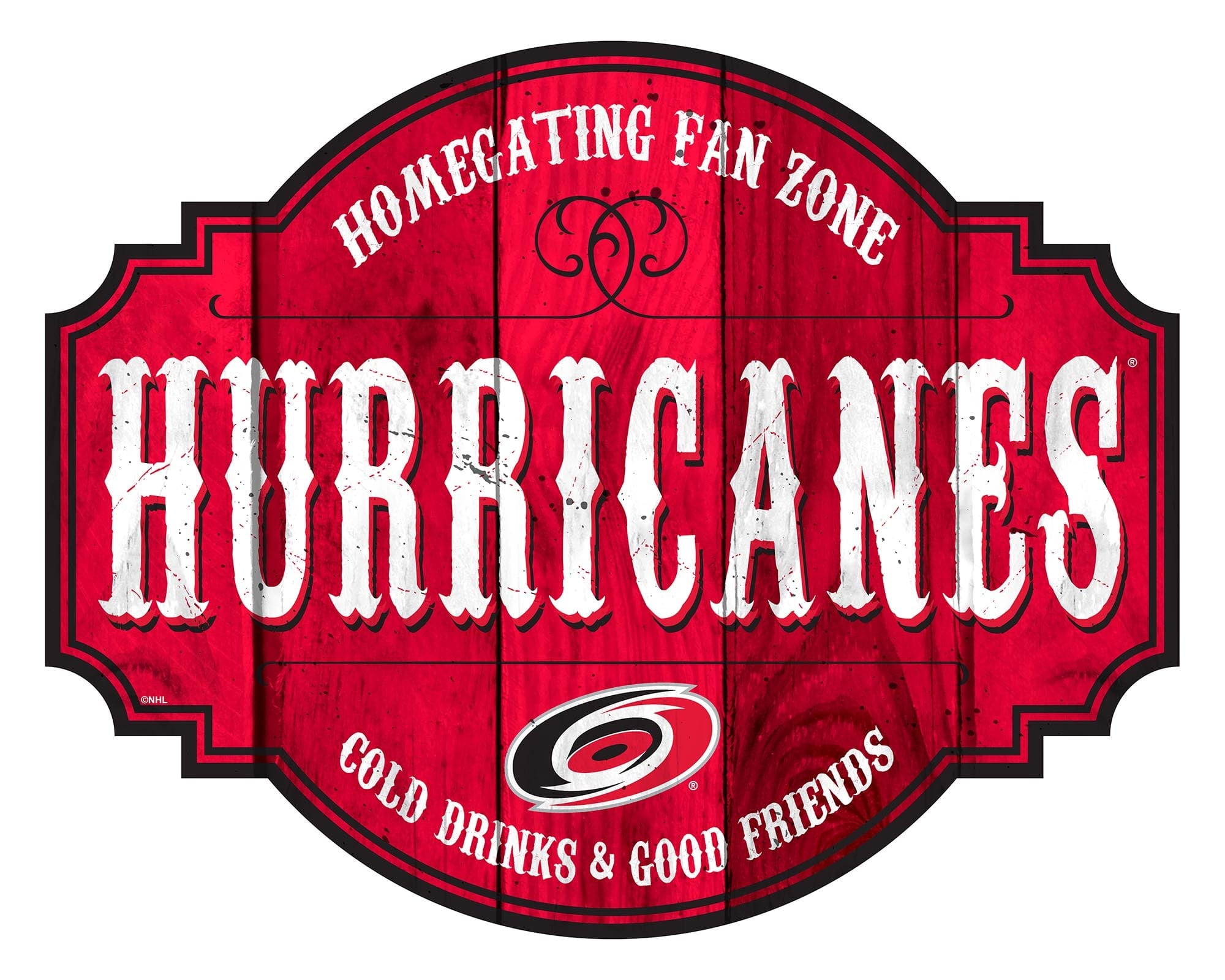 Carolina Hurricanes Homegating Tavern 12in Sign – Fan Creations GA