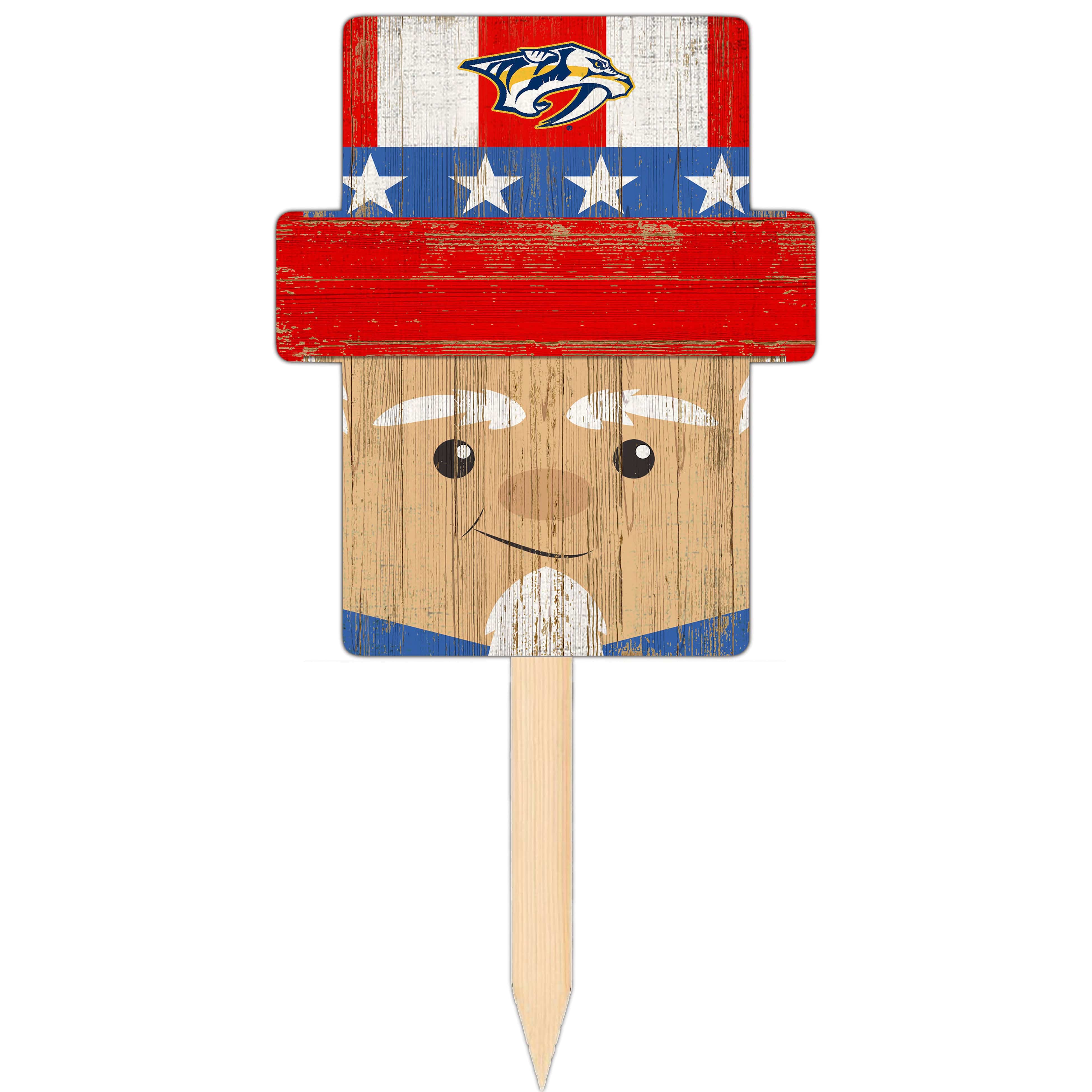 Nashville Predators Uncle Sam Head Yard – Fan Creations GA