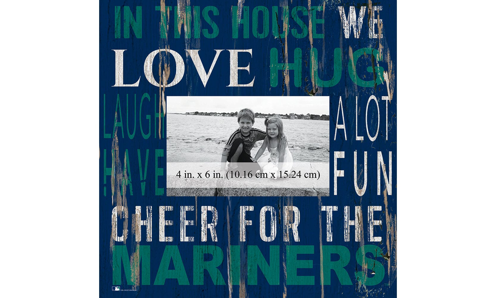 Seattle Mariners In This House 10x10 Frame – Fan Creations GA