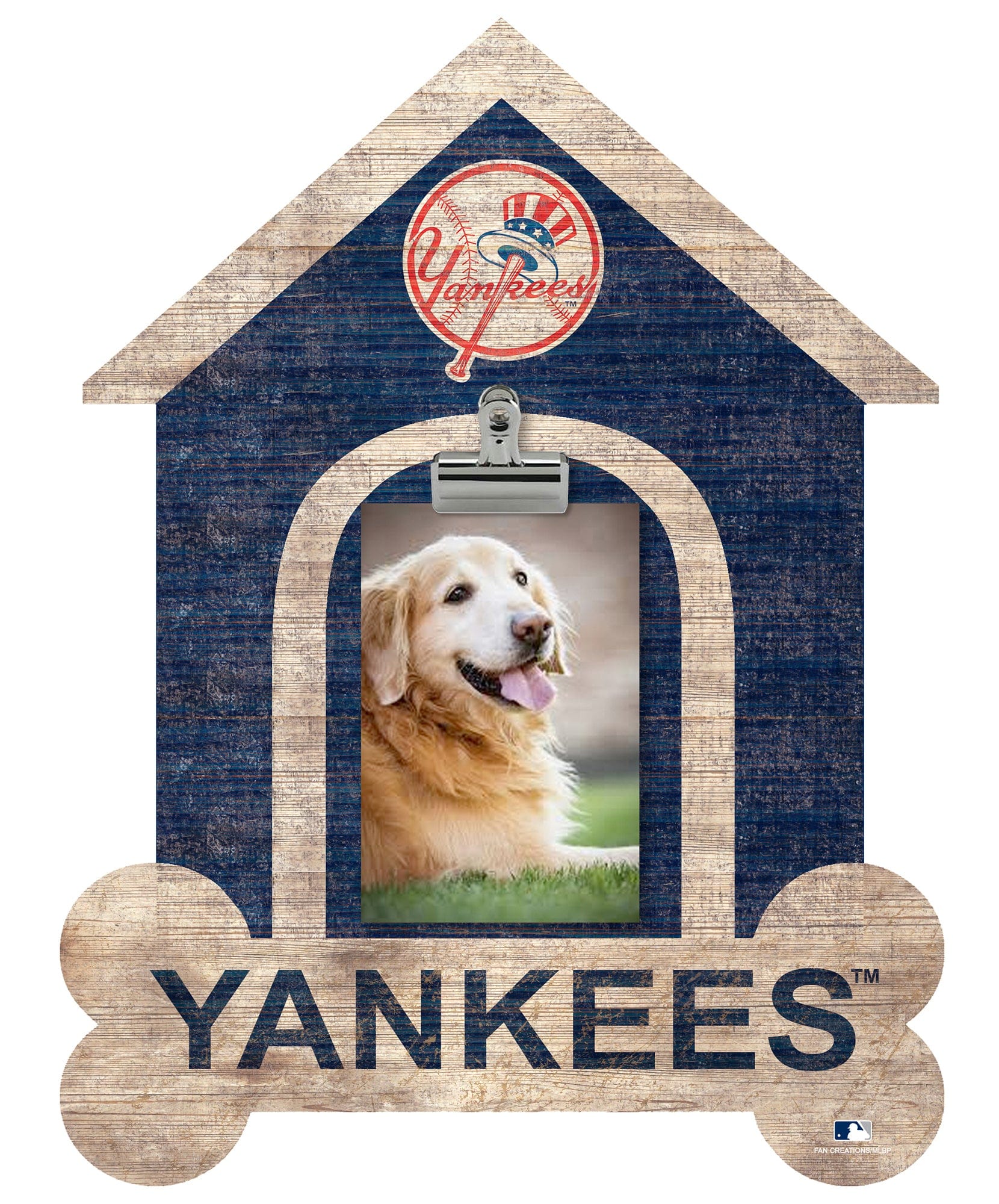 New York Yankees Dog Bone House Clip Frame – Fan Creations GA