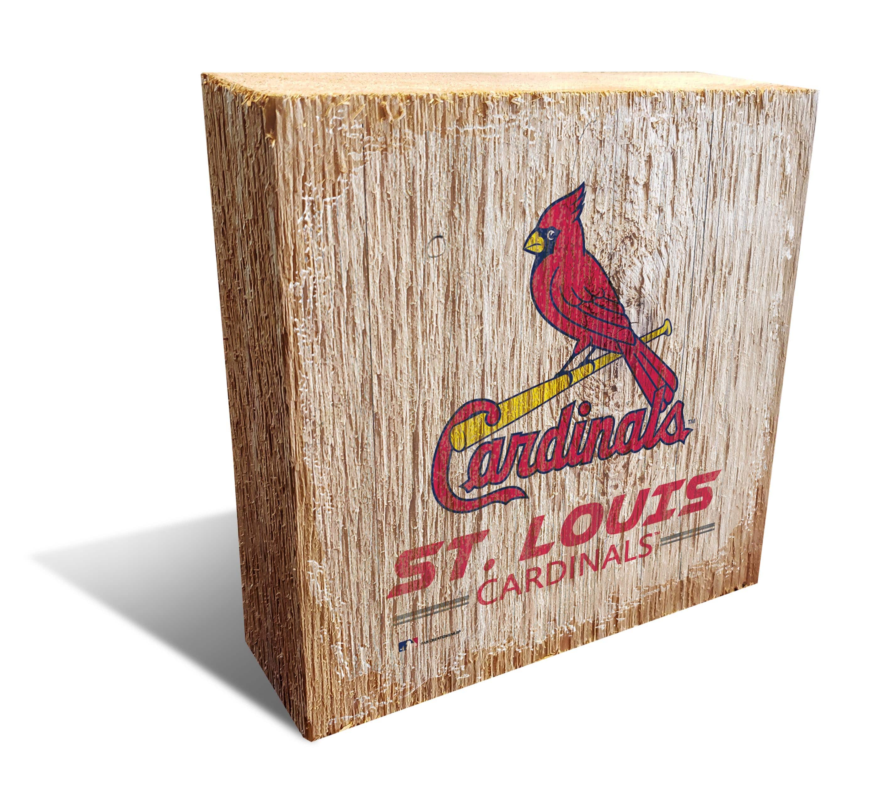 St Louis Cardinals Team Logo Block – Fan Creations GA