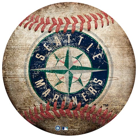 Seattle Mariners 12" Baseball Shaped Sign – Fan Creations GA