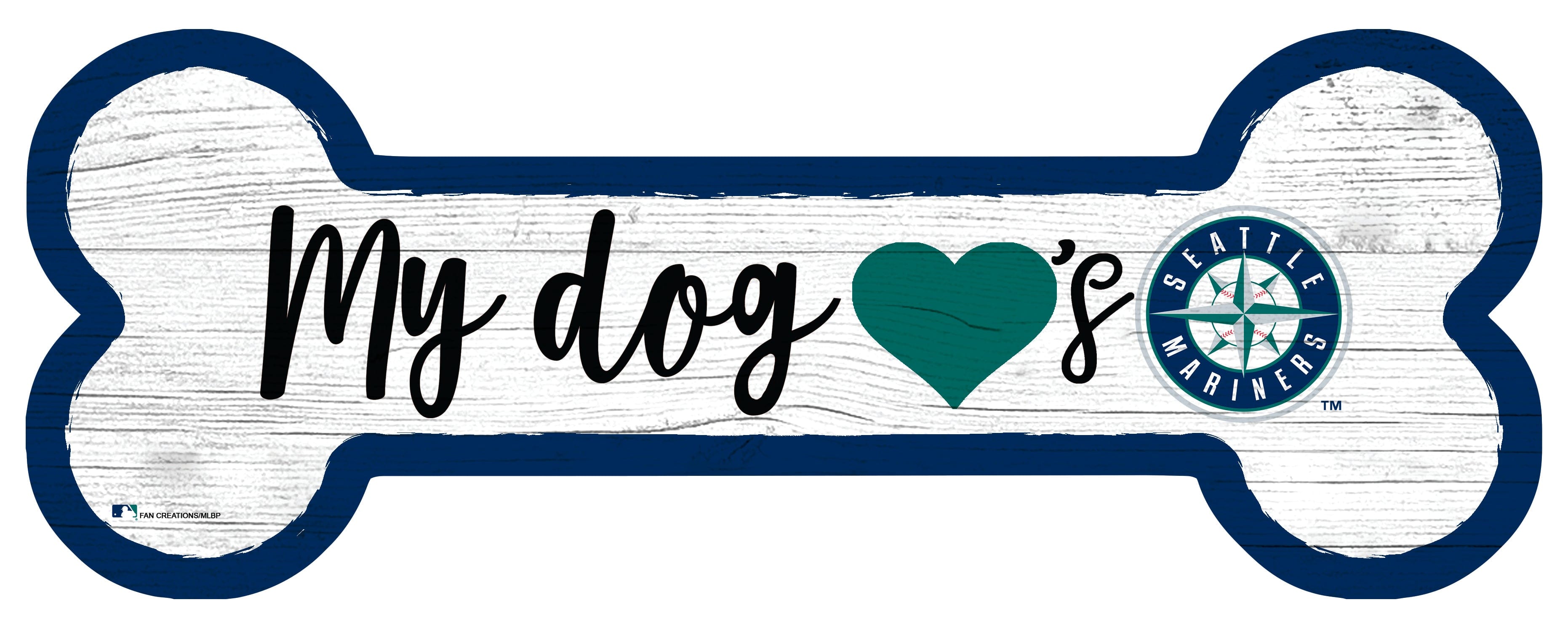 Seattle Mariners Dog Bone Sign – Fan Creations GA