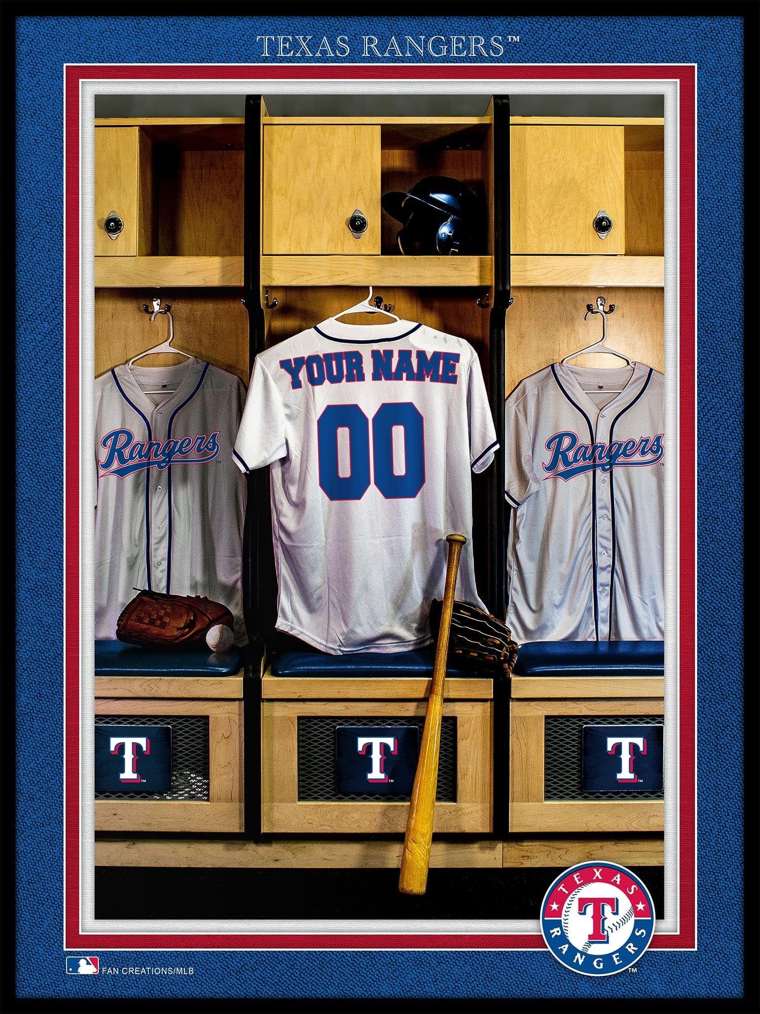 Texas Rangers Color – Fan Creations GA