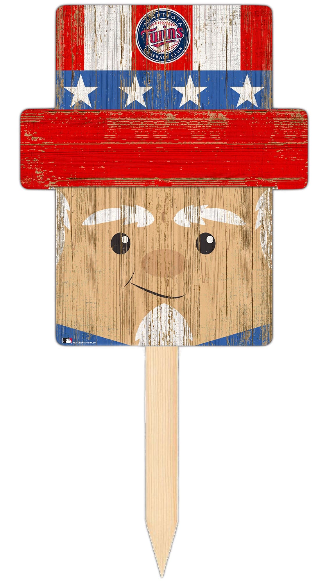 Minnesota Twins Uncle Sam Head Yard – Fan Creations GA