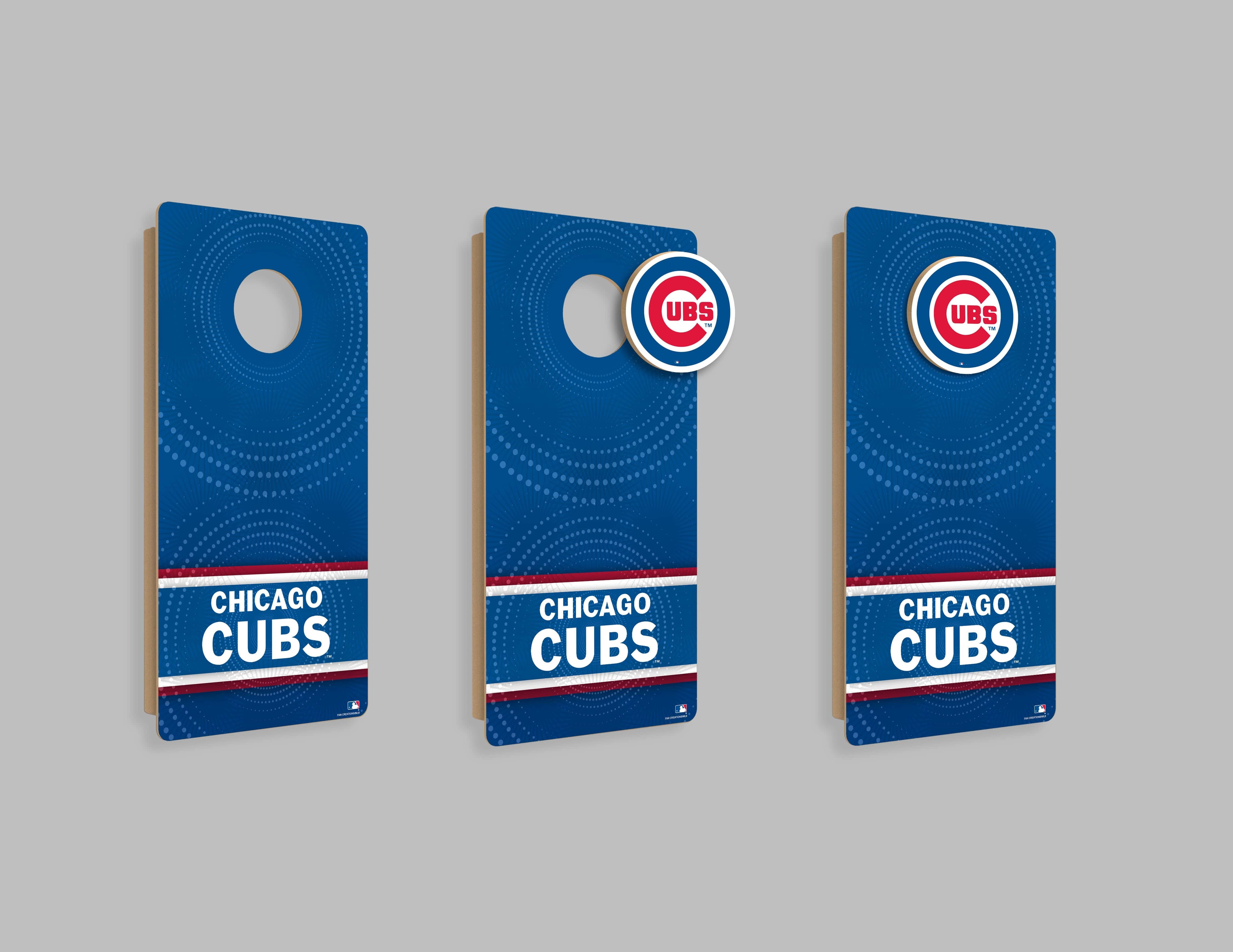 MLB Wall Art thats also Corn Hole - Chicago Cubs – Fan Creations GA
