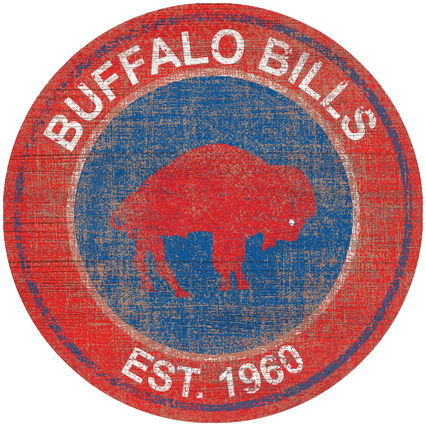 Buffalo Bills Heritage Logo 24" Circle – Fan Creations GA