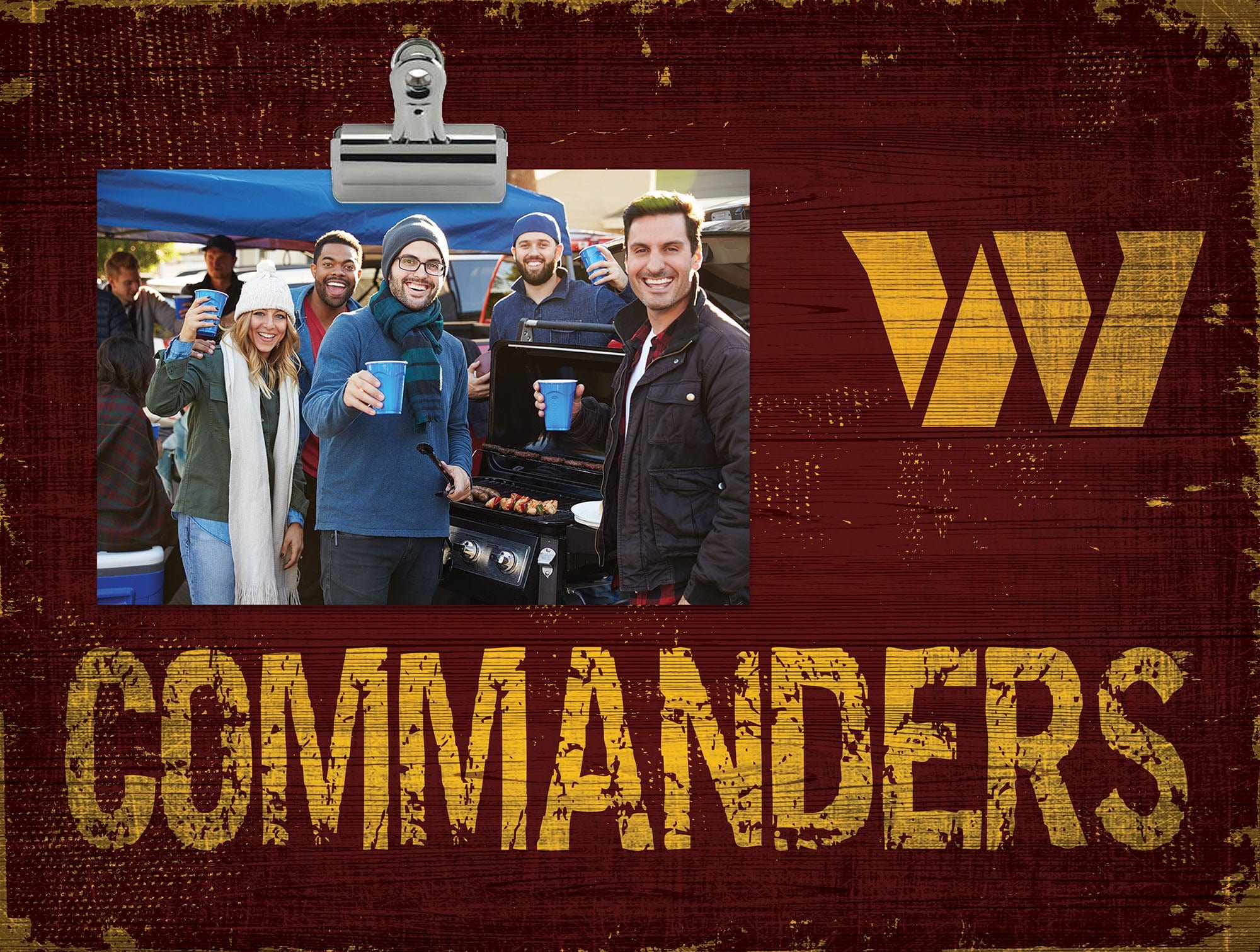 Washington Commanders Team Clip Frame – Fan Creations GA