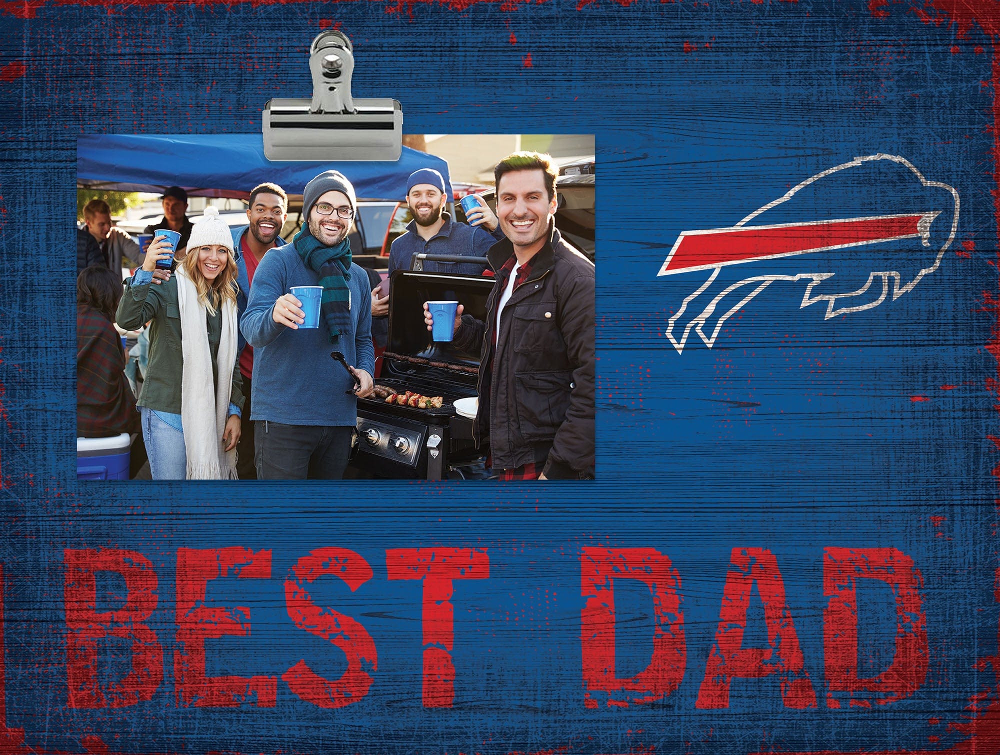 Buffalo Bills Best Dad Clip Frame – Fan Creations GA